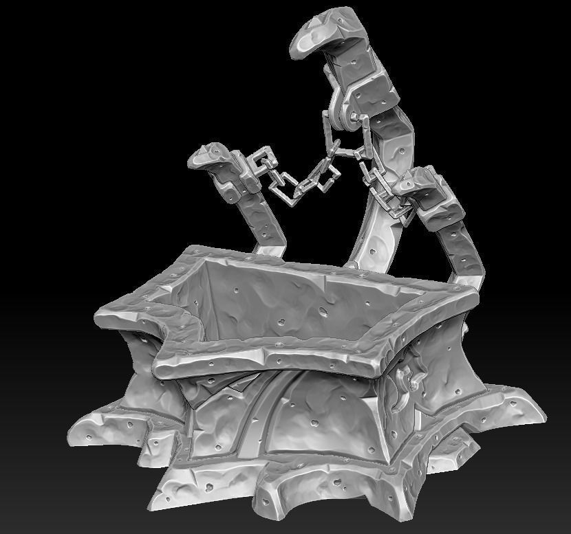 Undead water tank 3d print 3D model 3D printable | CGTrader