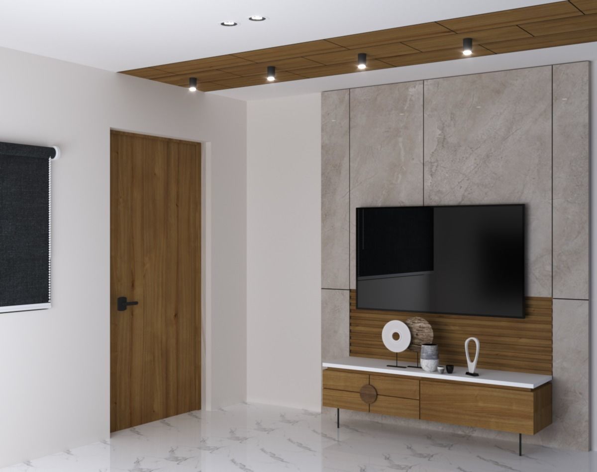 tv unit free VR / AR / low-poly 3D model | CGTrader