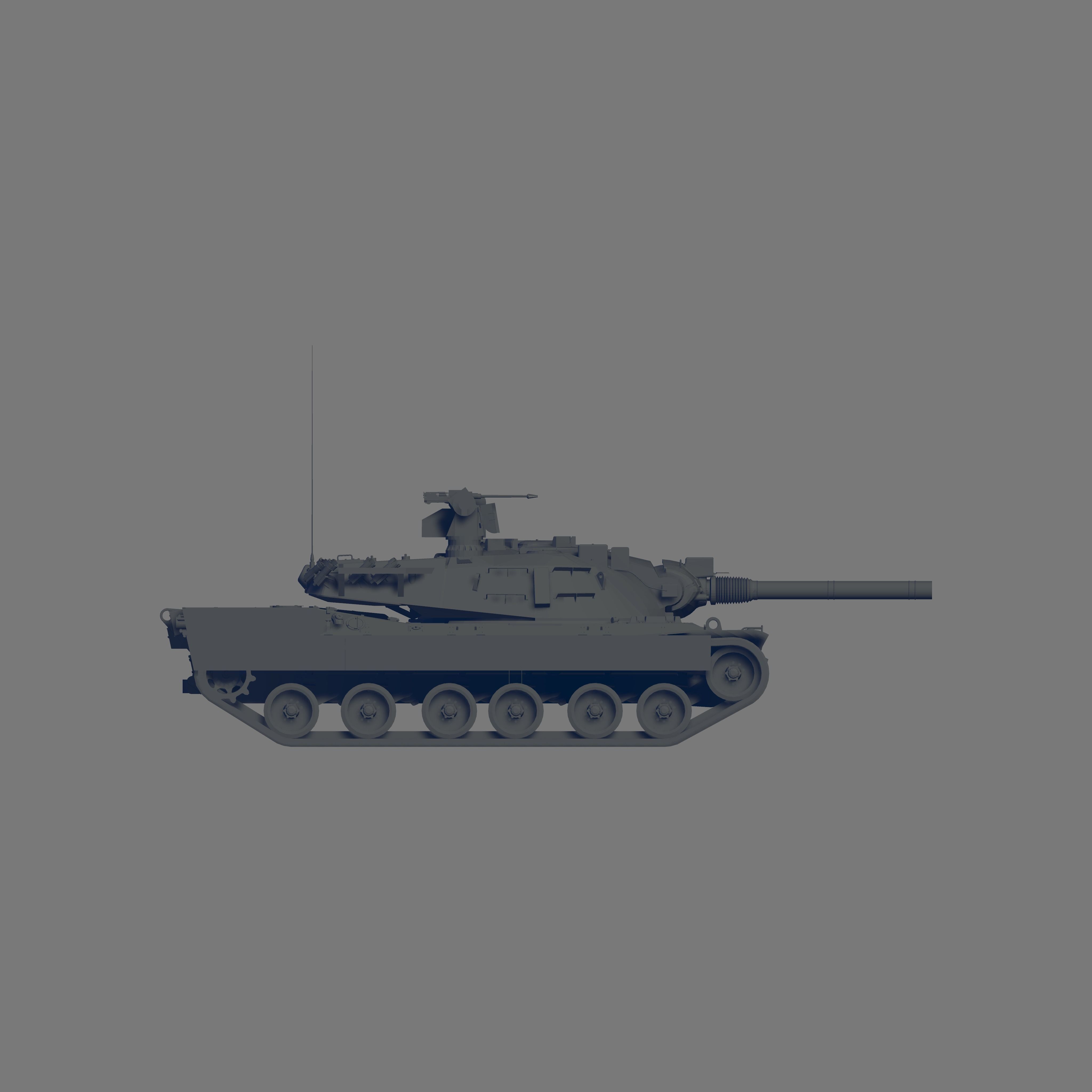 XM-803 3D model | CGTrader