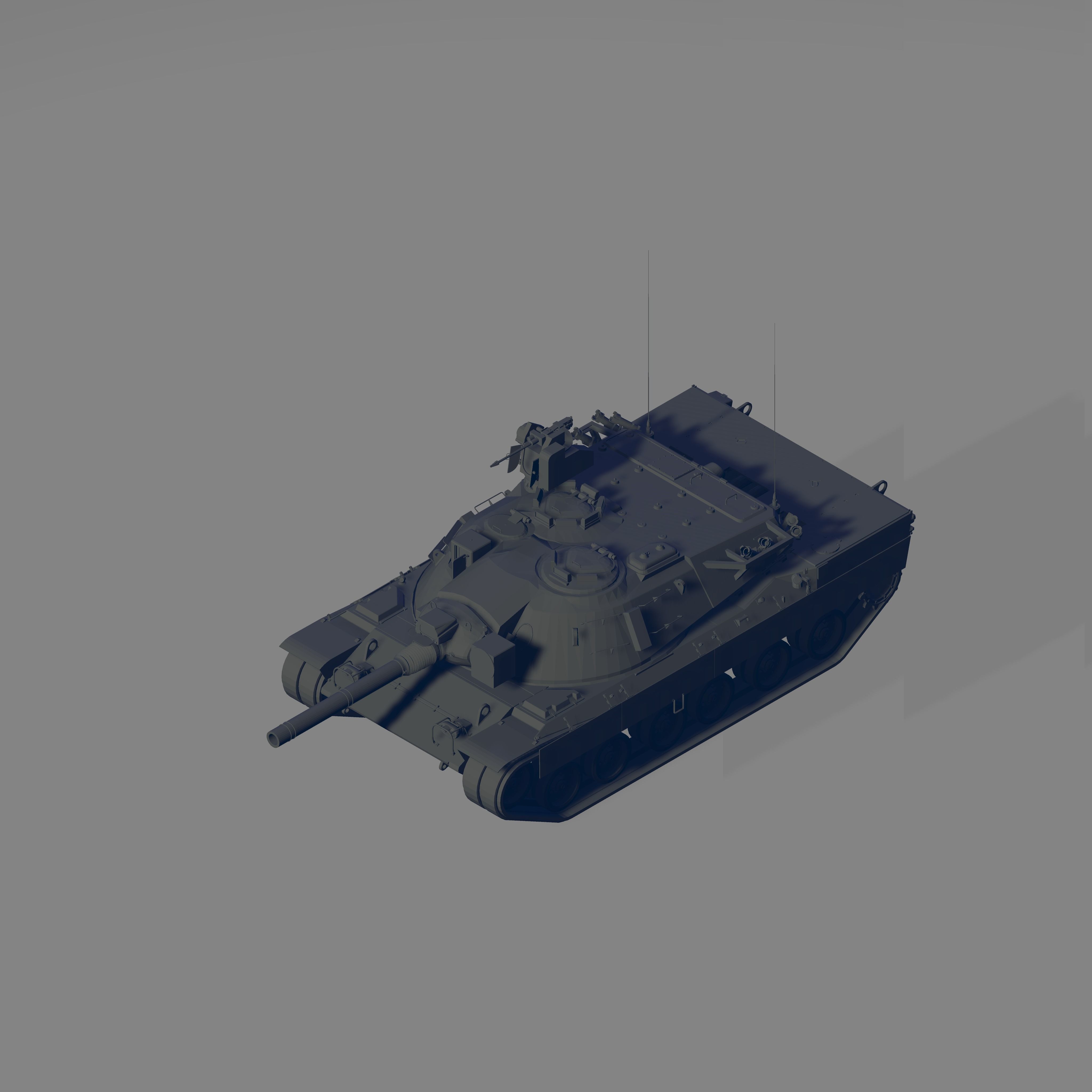 XM-803 3D model | CGTrader