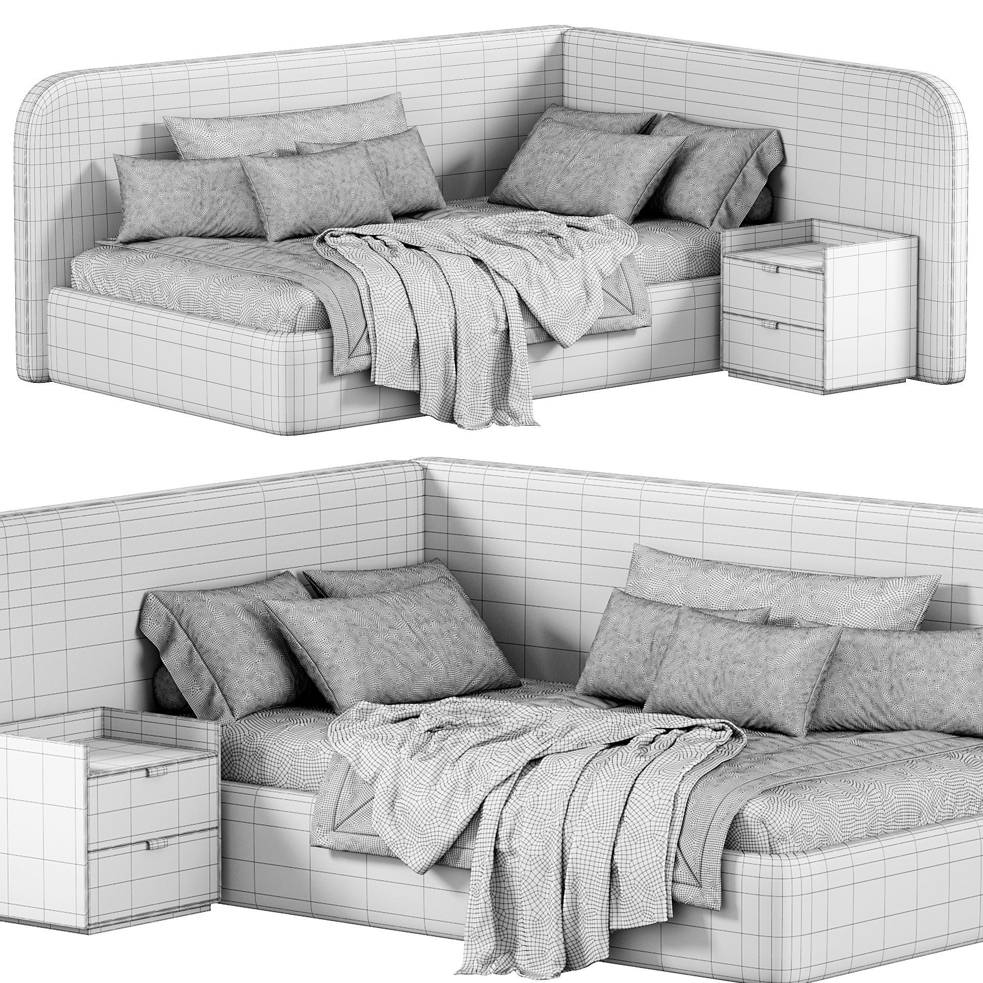 Vali bed Childrens beds 3D model | CGTrader