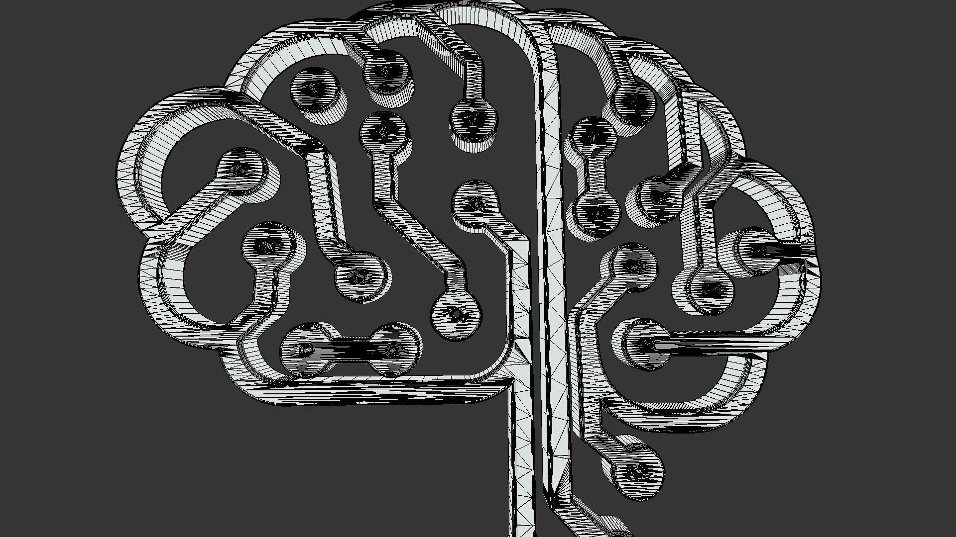 Programmer Brain 3D icon 3D model | CGTrader