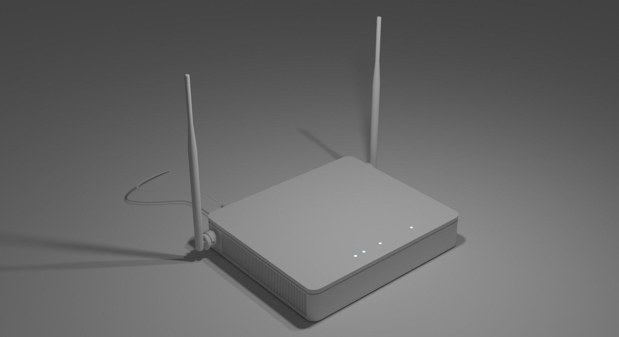 Wifi Router free 3D model | CGTrader