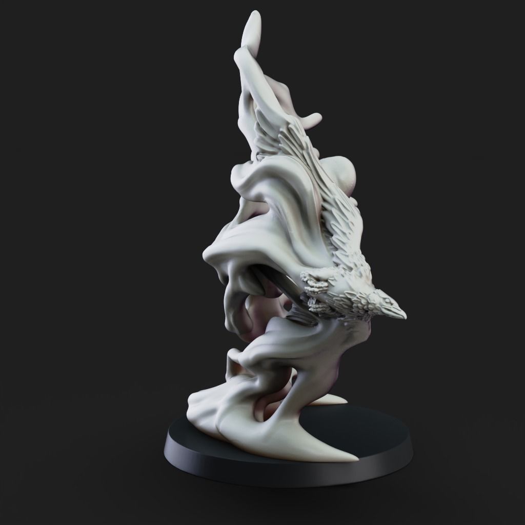 Shadow Raven - 3D Printable TTRPG - PRESUPPORTED - 32mm Scale 3D model ...