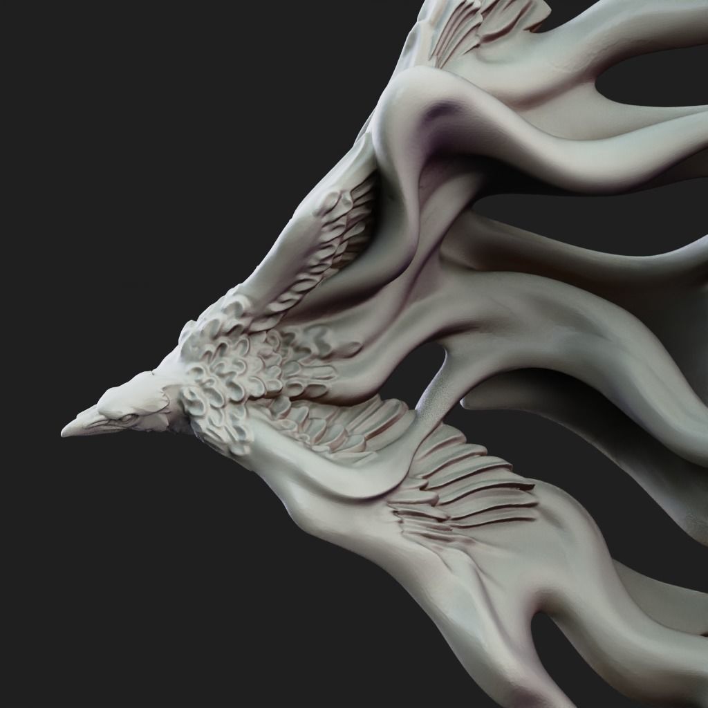 Shadow Raven - 3D Printable TTRPG - PRESUPPORTED - 32mm Scale 3D model ...