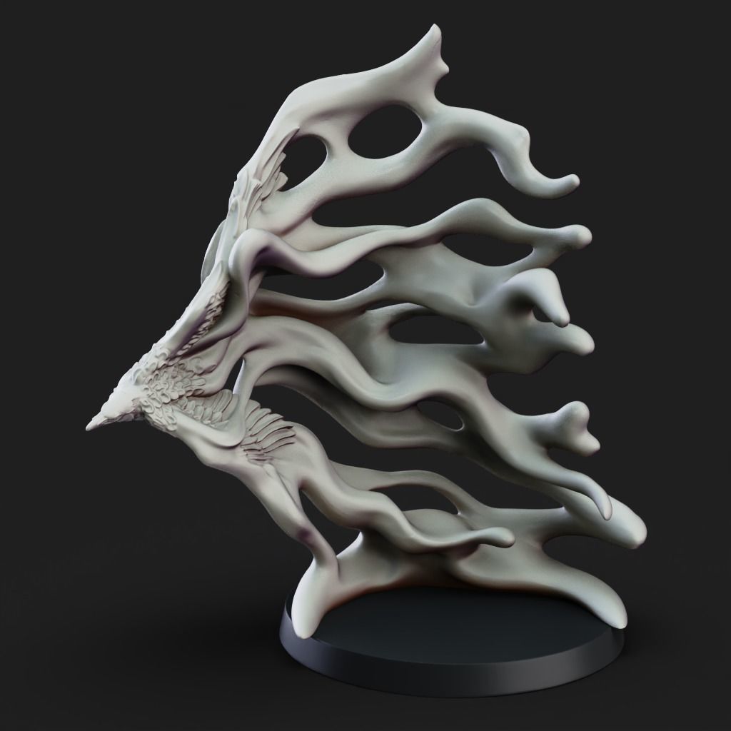 Shadow Raven - 3D Printable TTRPG - PRESUPPORTED - 32mm Scale 3D model ...