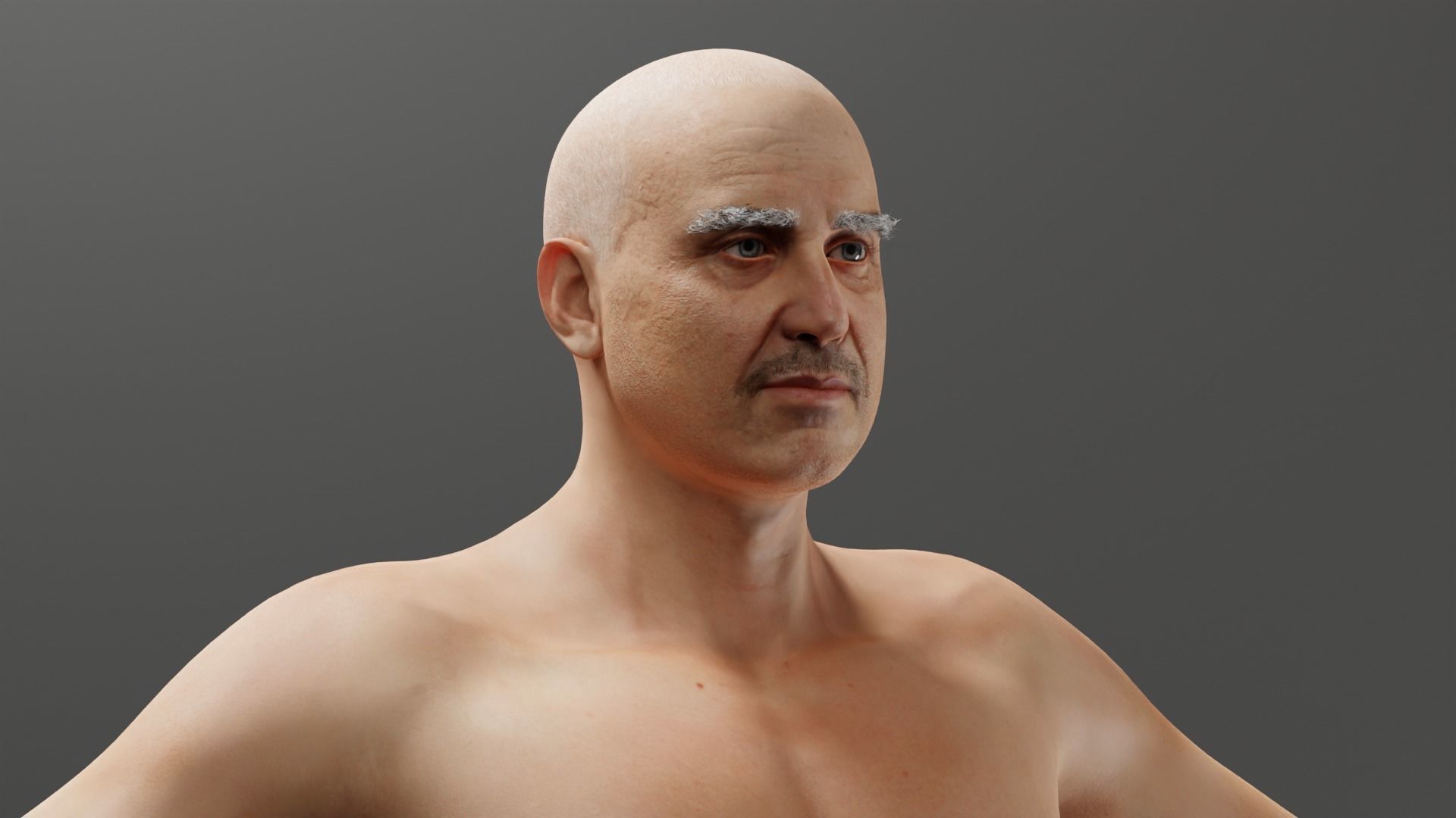 Realistic Male - Barry 3D model rigged | CGTrader