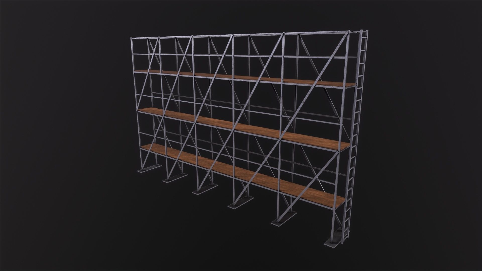 3D model Scaffolding 3D Model VR / AR / low-poly | CGTrader