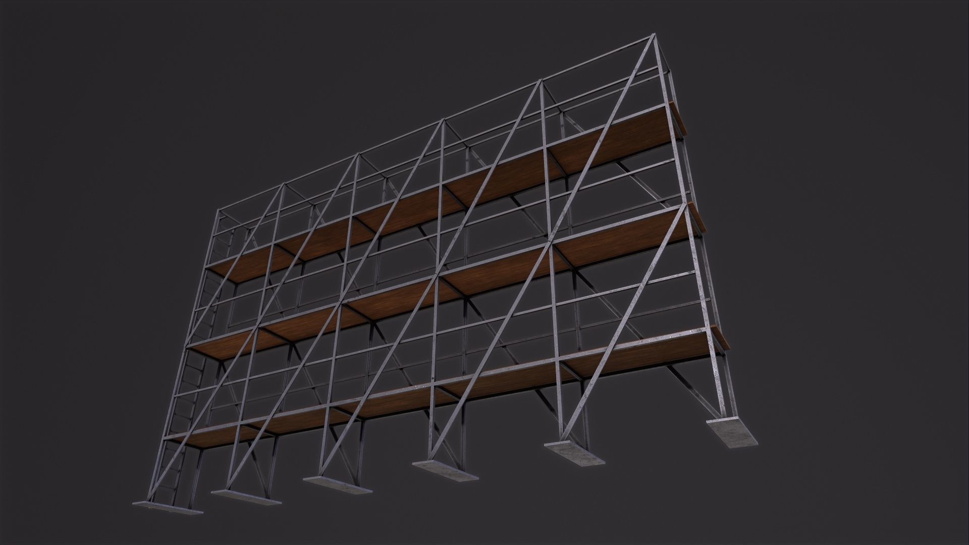 3D model Scaffolding 3D Model VR / AR / low-poly | CGTrader
