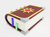 3D model Low poly magic fantasy book VR / AR / low-poly | CGTrader