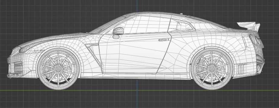 2021 Nissan GT-R r35 Nismo 3D model | CGTrader