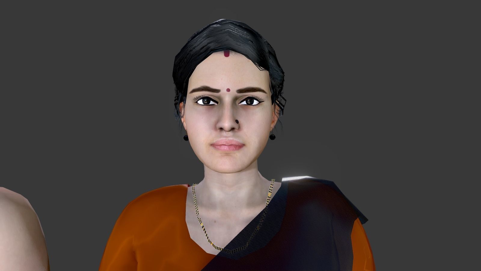 Indian Women ROHINI AX08OM Indian Female model 3D model | CGTrader