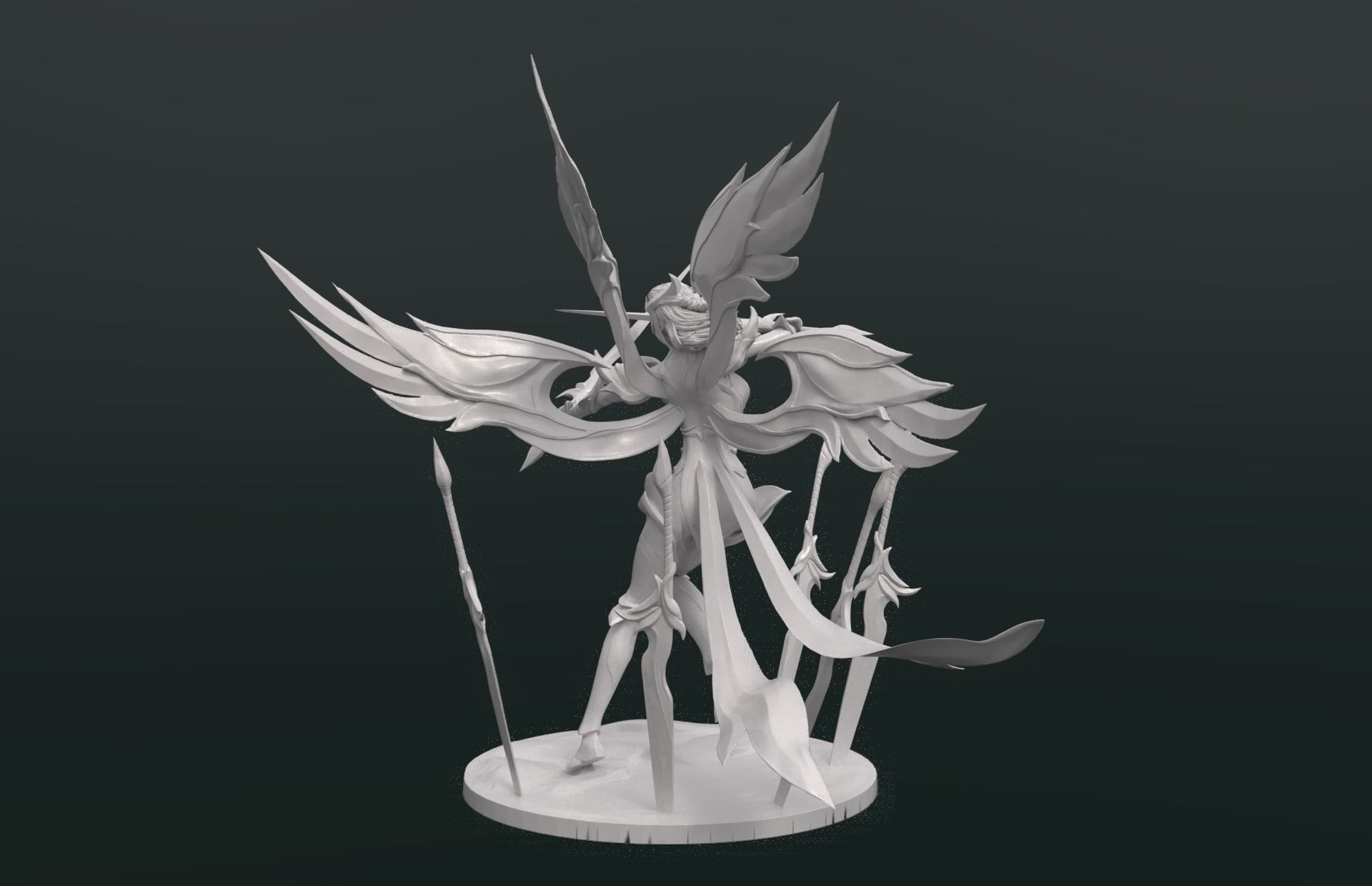 Viridian Kayle - 3D Print model - Fanart 3D model 3D printable | CGTrader