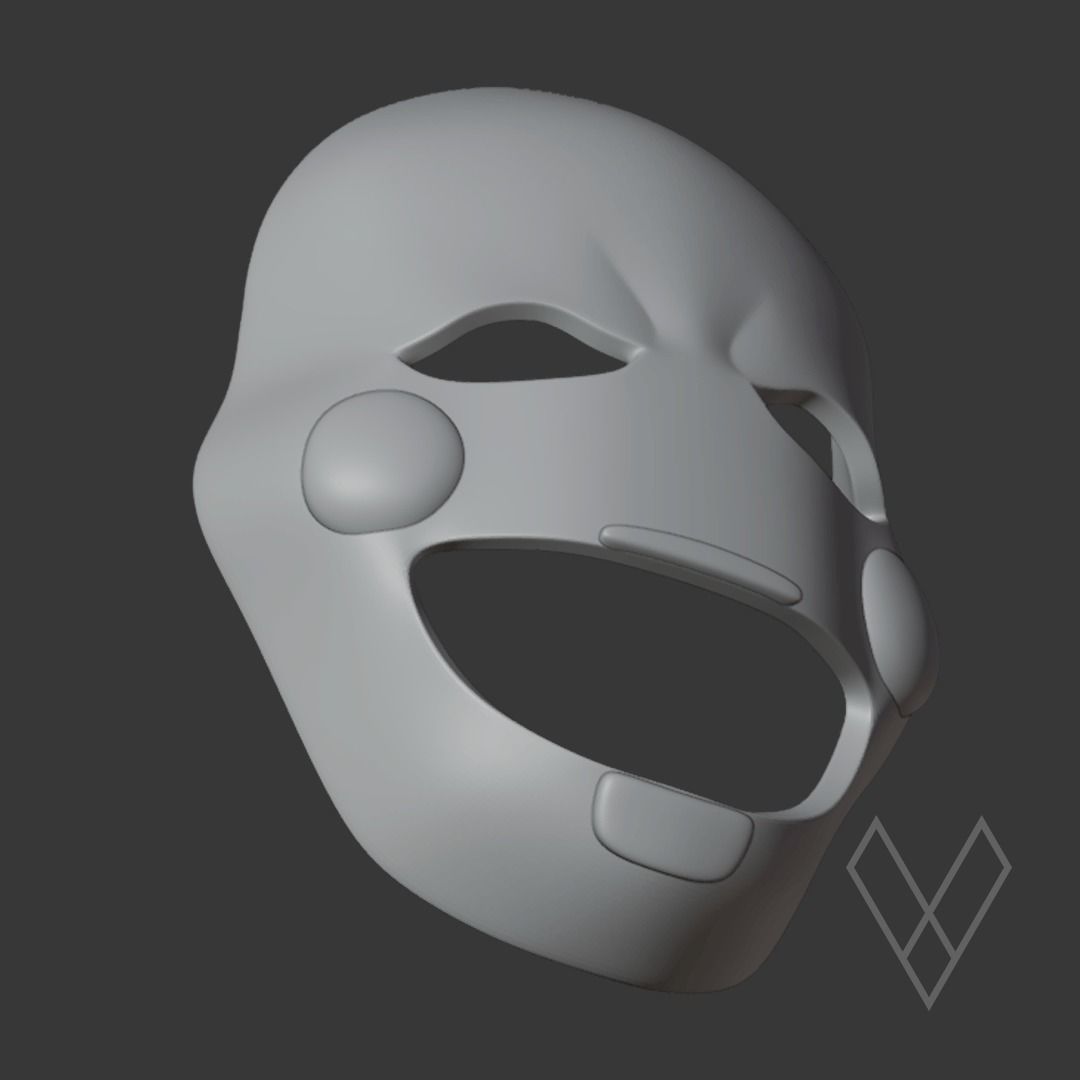 Puppet FNAF Mask 3D model 3D printable | CGTrader