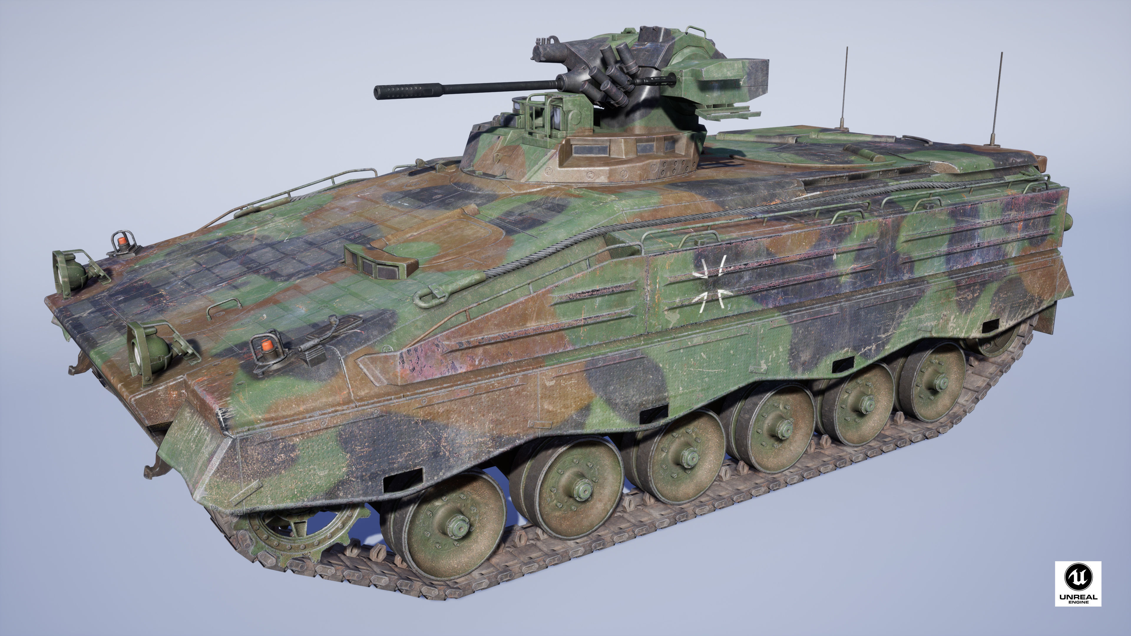 3D model Marder 1a3 VR / AR / low-poly | CGTrader