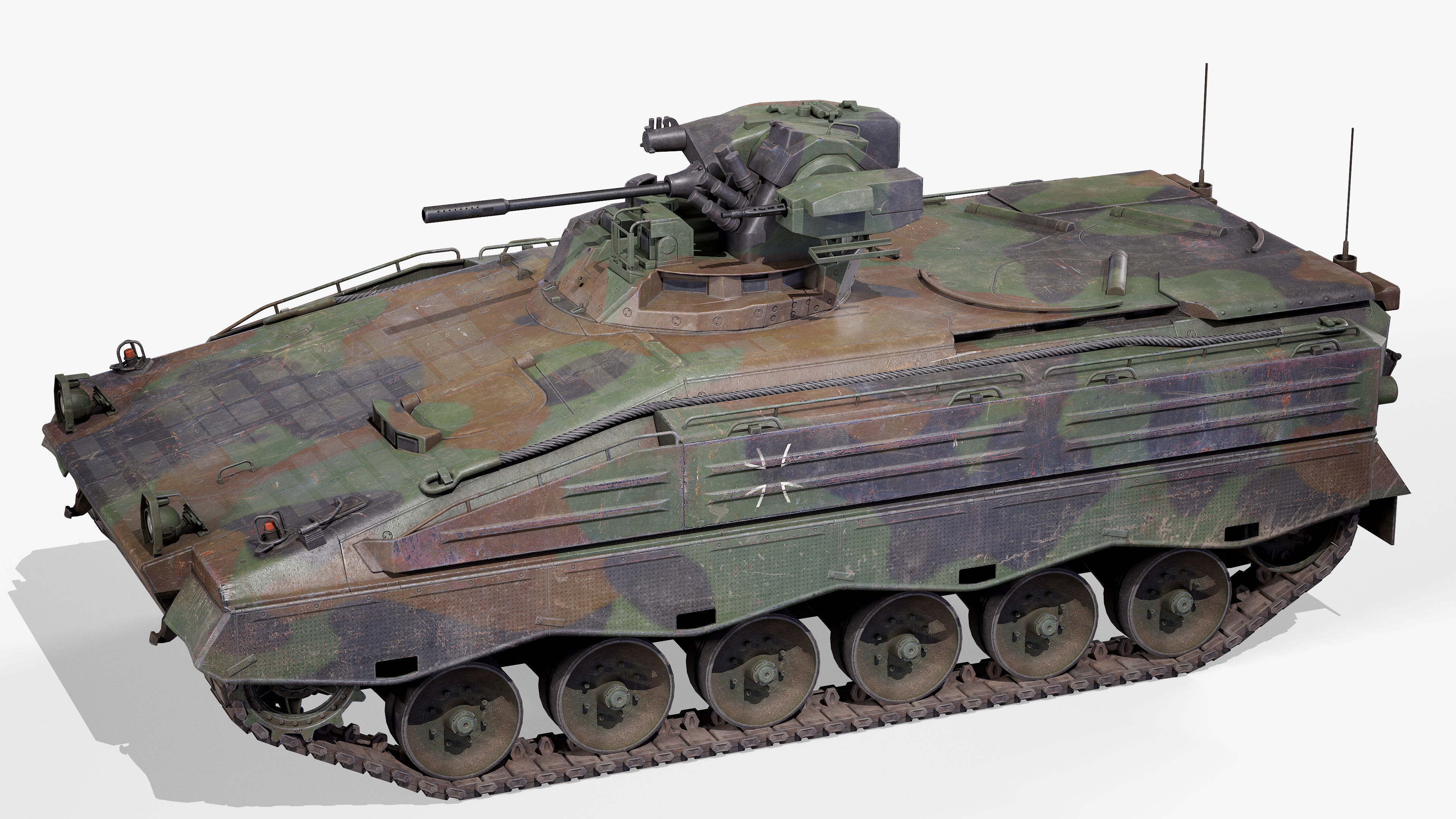 3D model Marder 1a3 VR / AR / low-poly | CGTrader