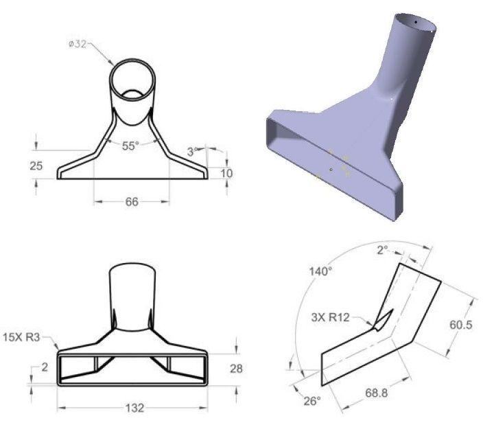 Vacuum Nozzle 3D model 3D printable | CGTrader