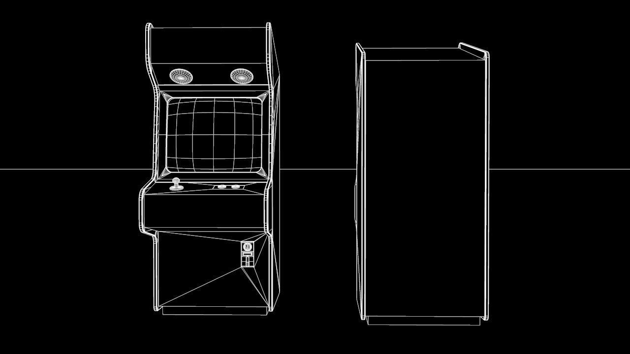 slot machine free 3D model | CGTrader