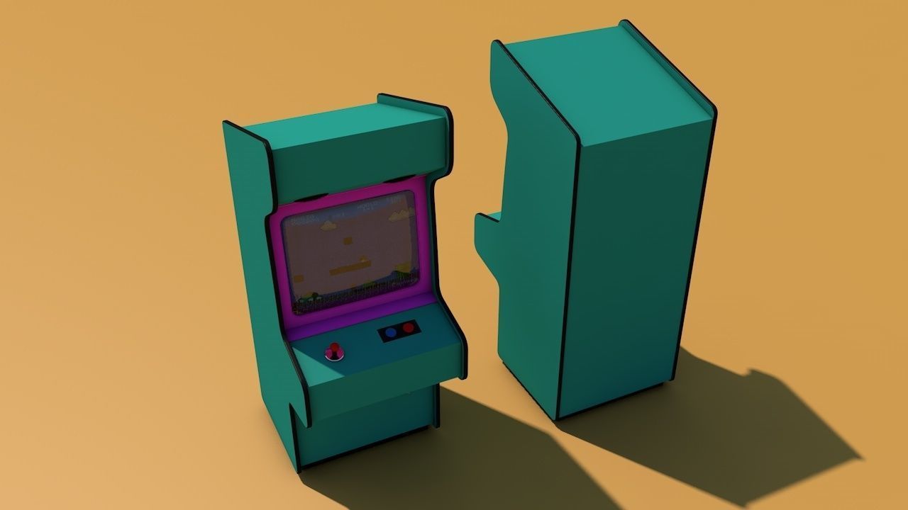 slot machine free 3D model | CGTrader