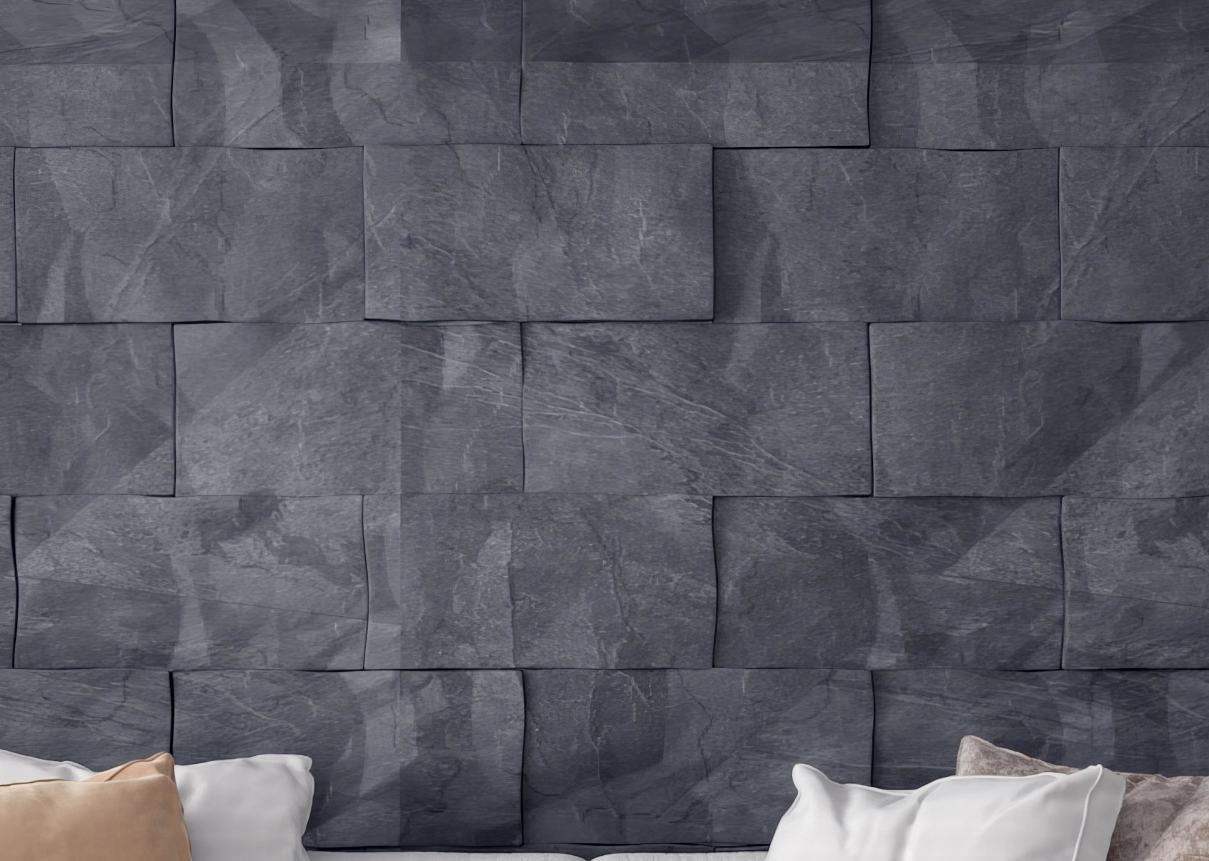 Modern wall cultural background stone 3D model | CGTrader