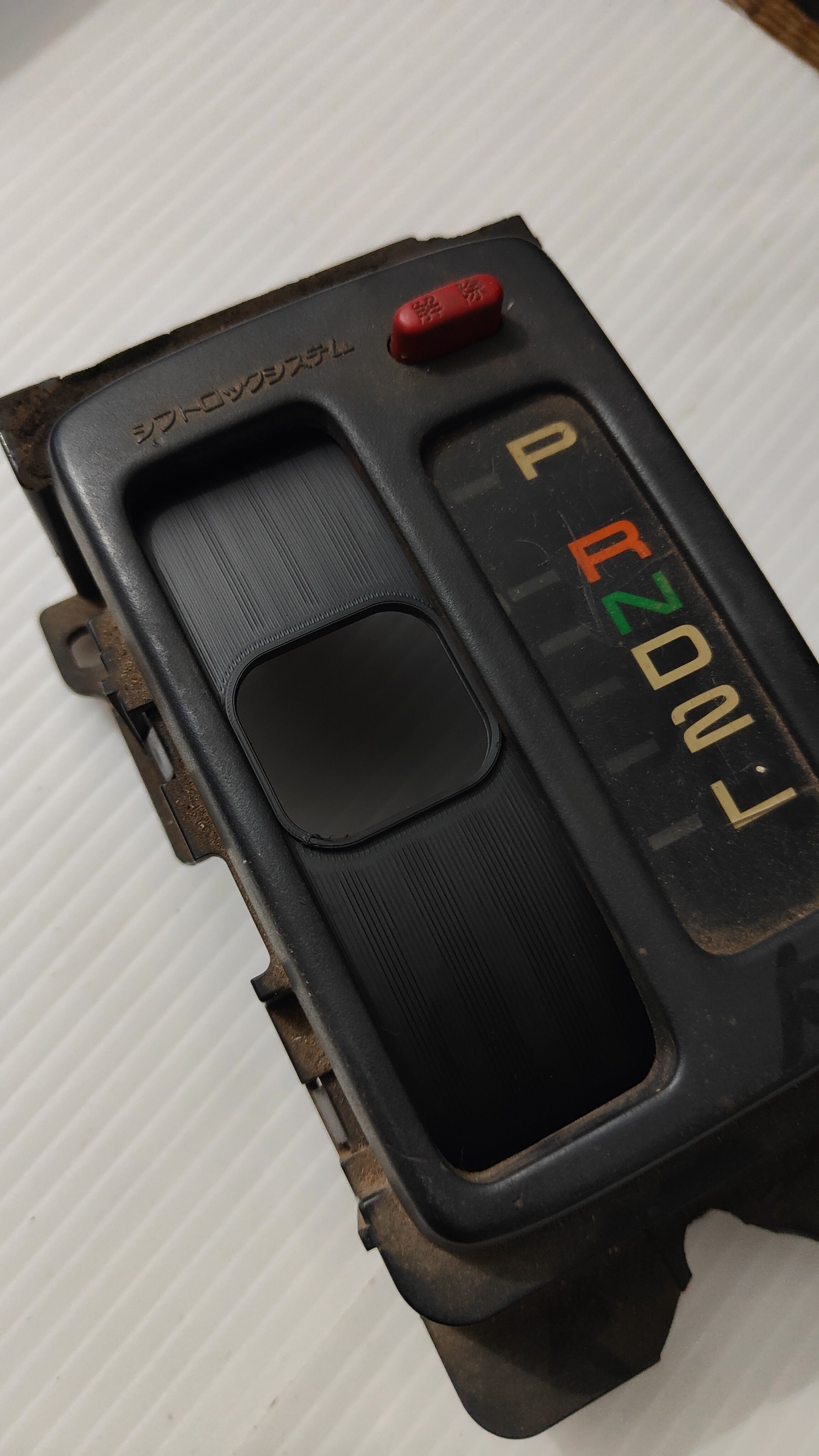 Toyota Corolla AE110 auto gear lever cover 3D model 3D printable | CGTrader