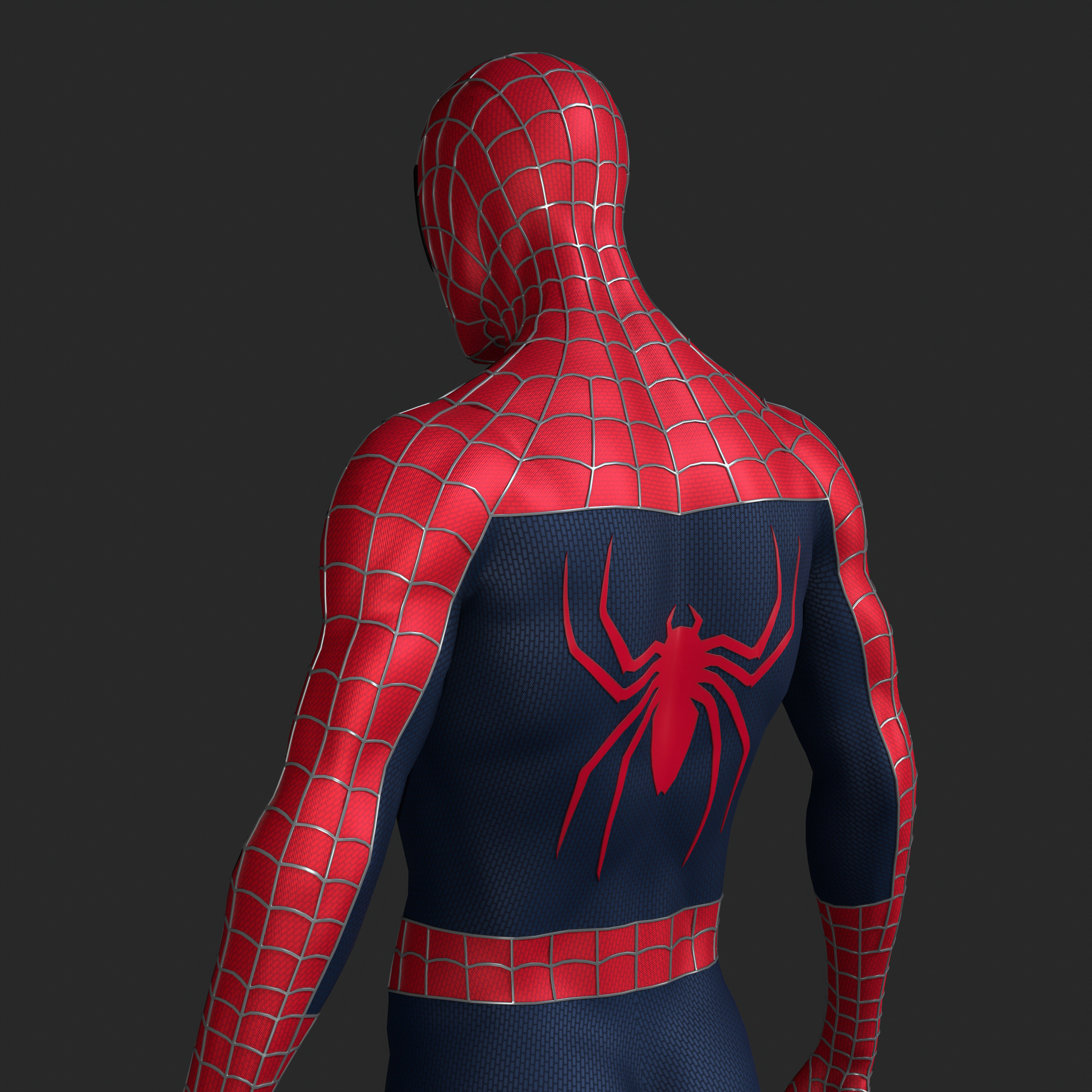 3D model Spider-Man Sam Raimi Suit VR / AR / low-poly | CGTrader
