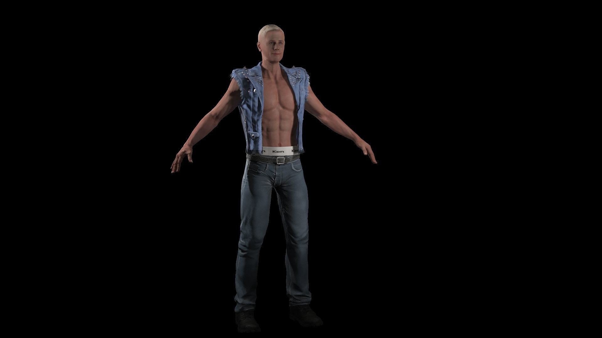 3D model Barbies Ken VR / AR / low-poly | CGTrader