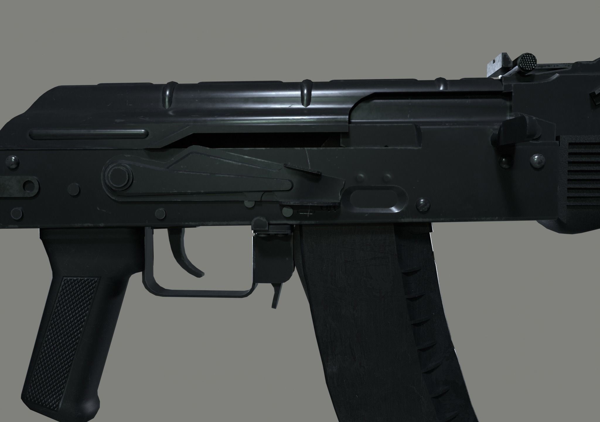 3D model AK-105 Assault Rifle VR / AR / low-poly | CGTrader