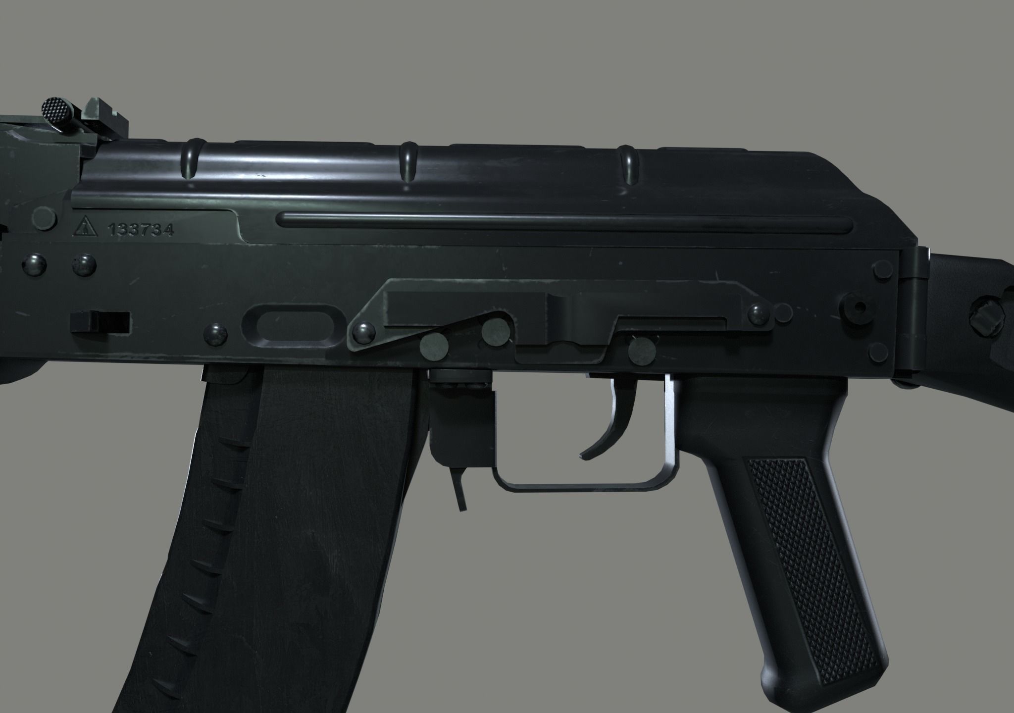 3D model AK-105 Assault Rifle VR / AR / low-poly | CGTrader