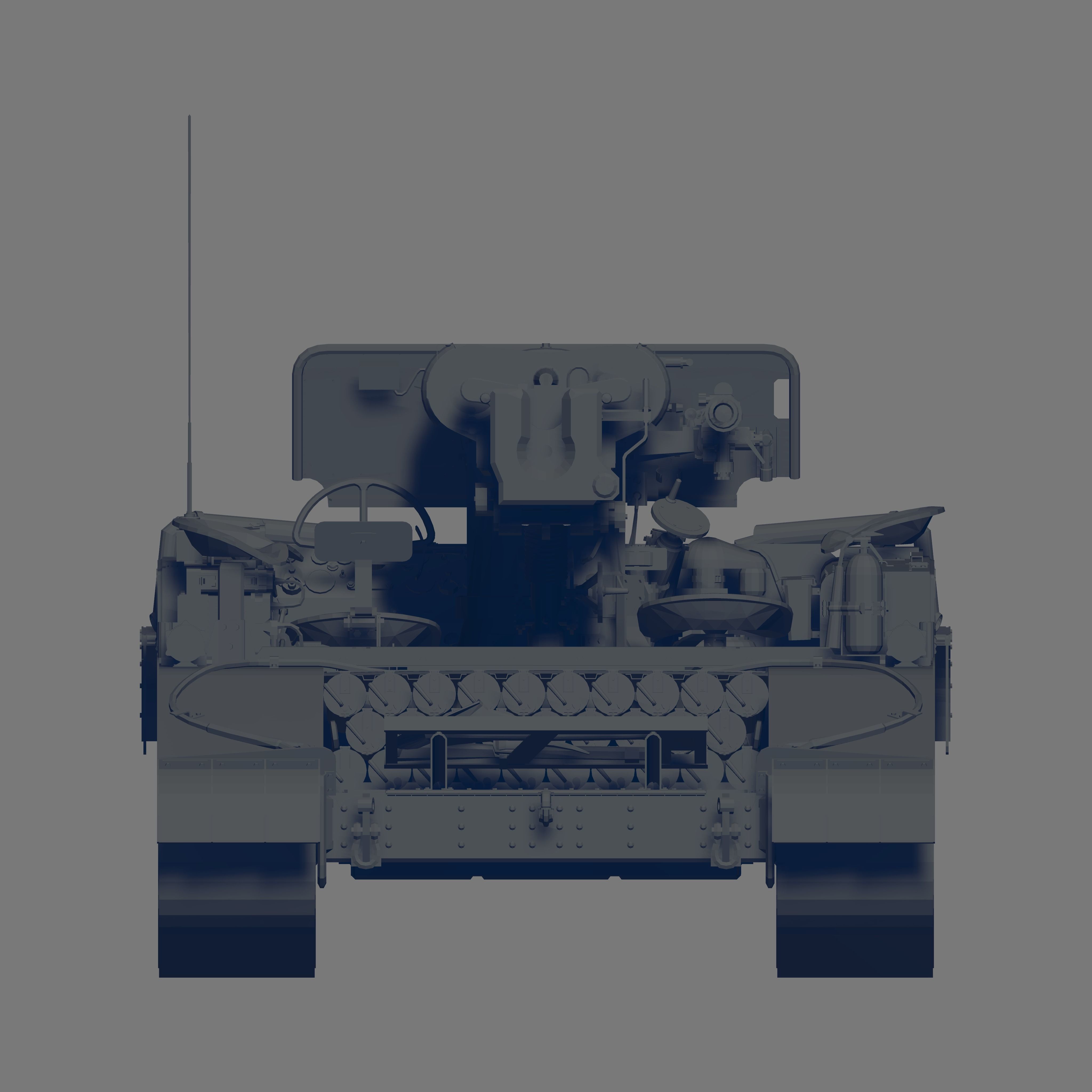 M56 Tank 3D model | CGTrader