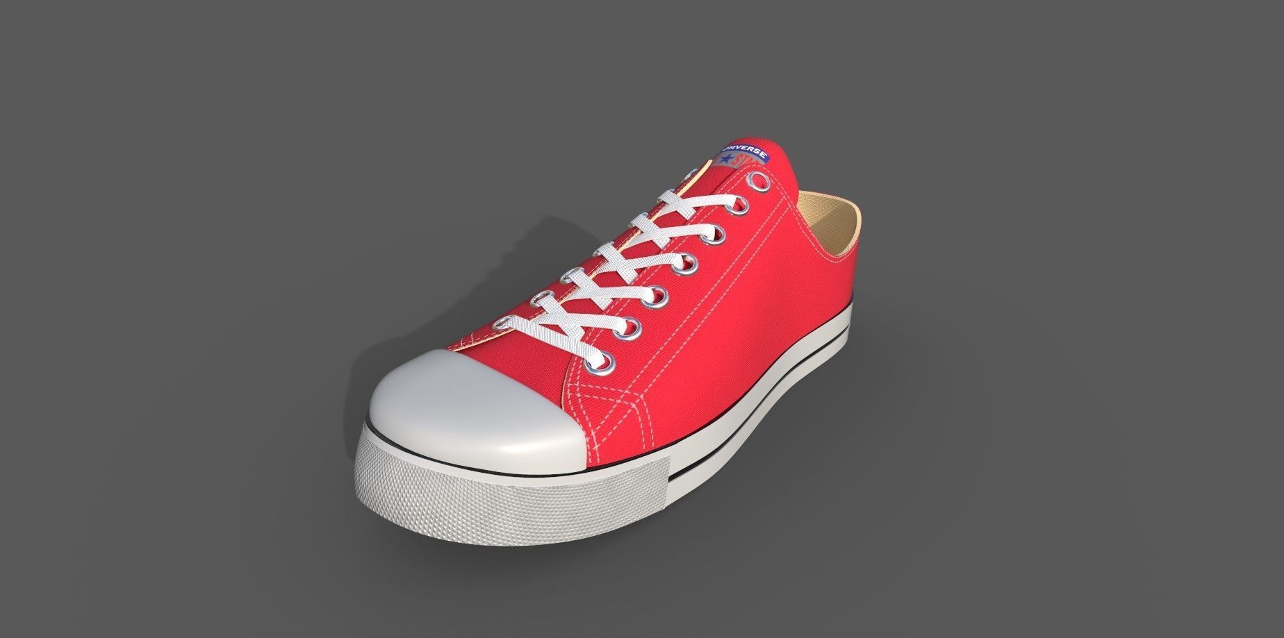 Converse free 3D model | CGTrader