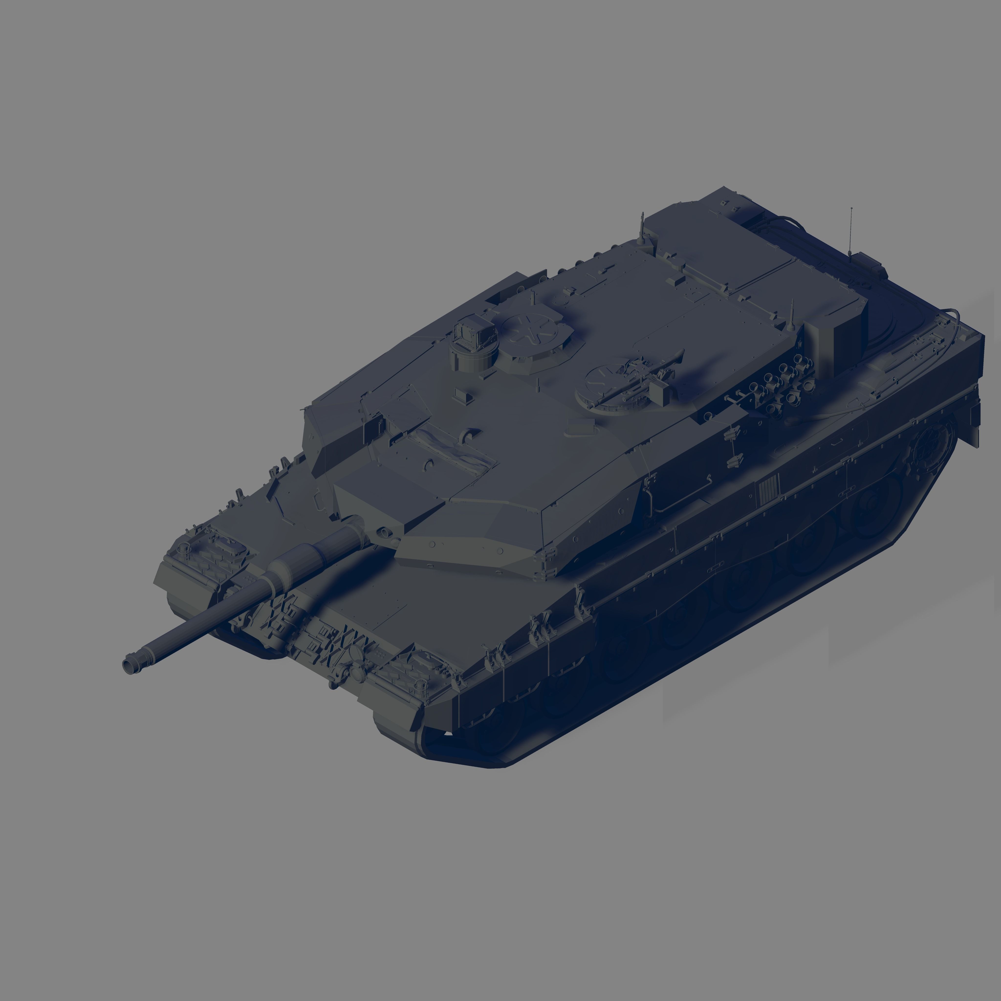 Leopard 2 PL 3D model | CGTrader