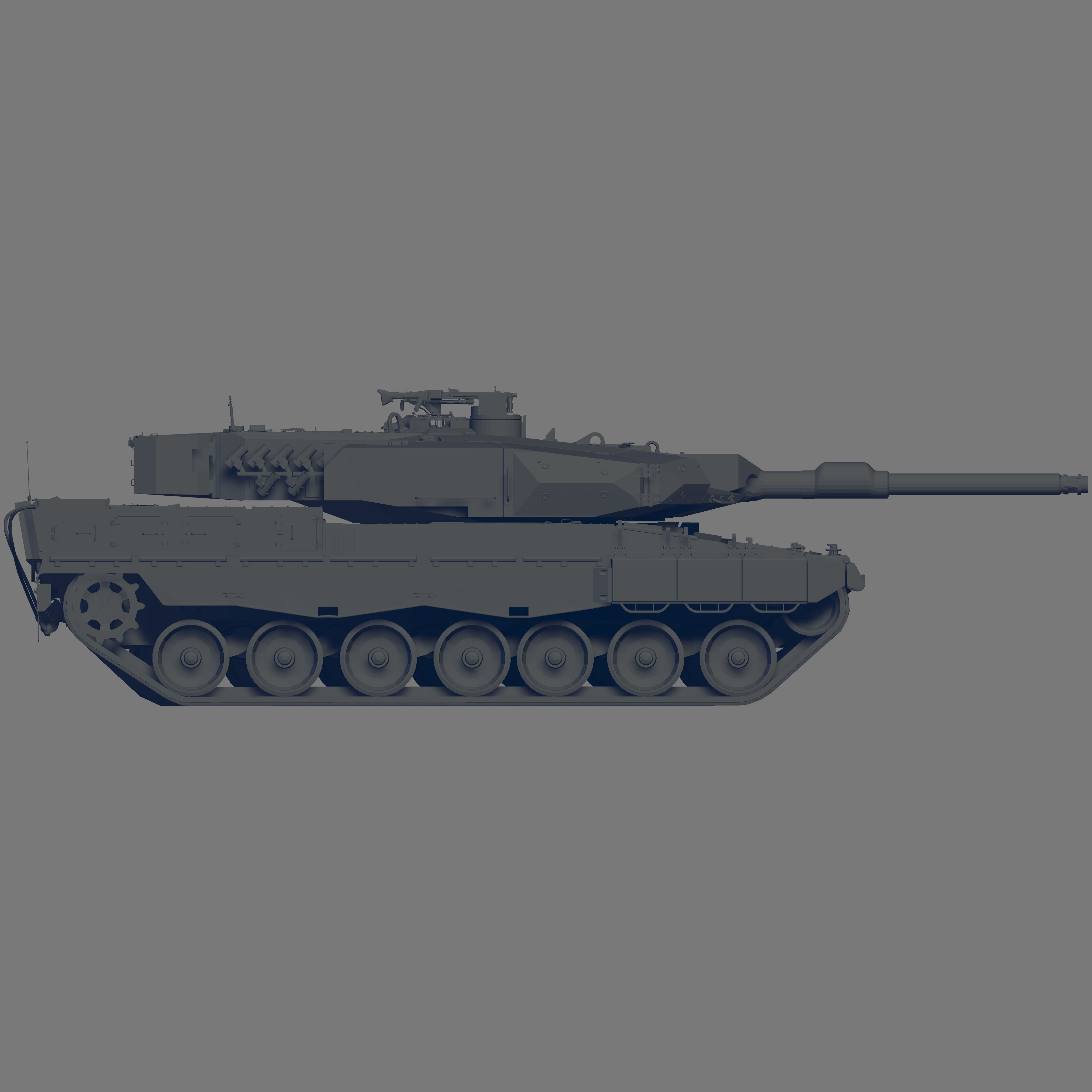Leopard 2 PL 3D model | CGTrader