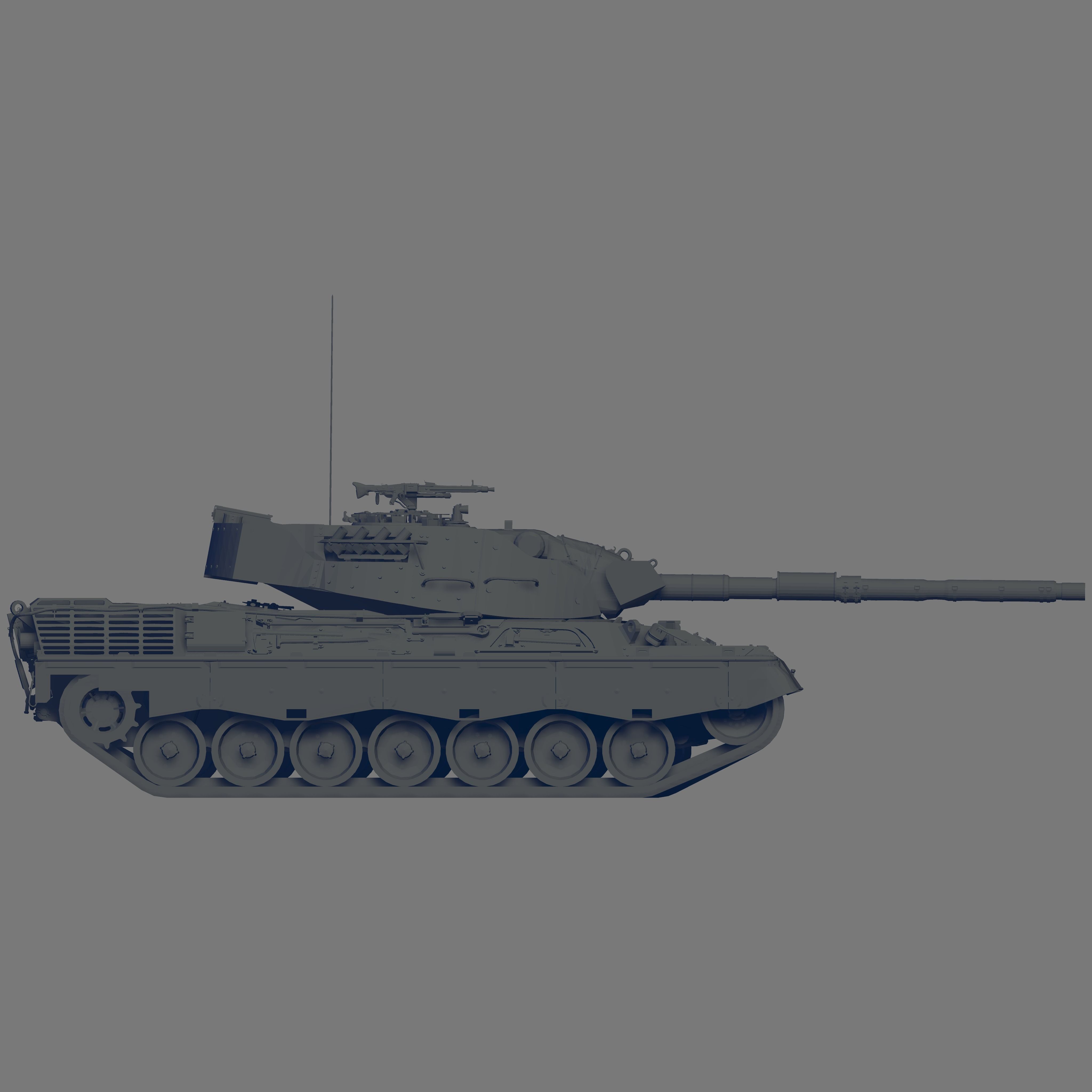 Leopard A1A1 3D model | CGTrader