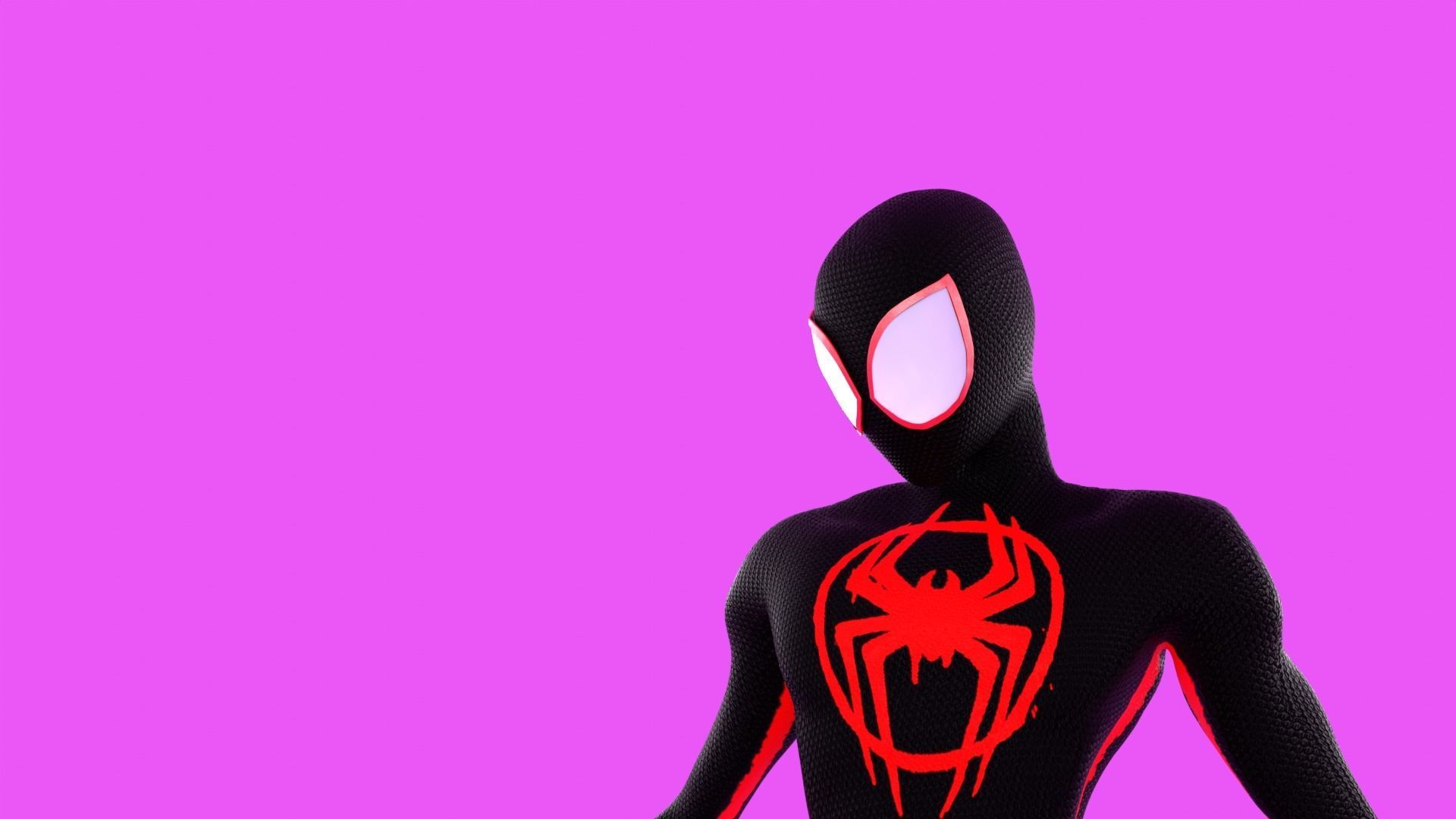 REALISTIC Spider-Man Miles Morales Across The Spider-Verse 3D model ...