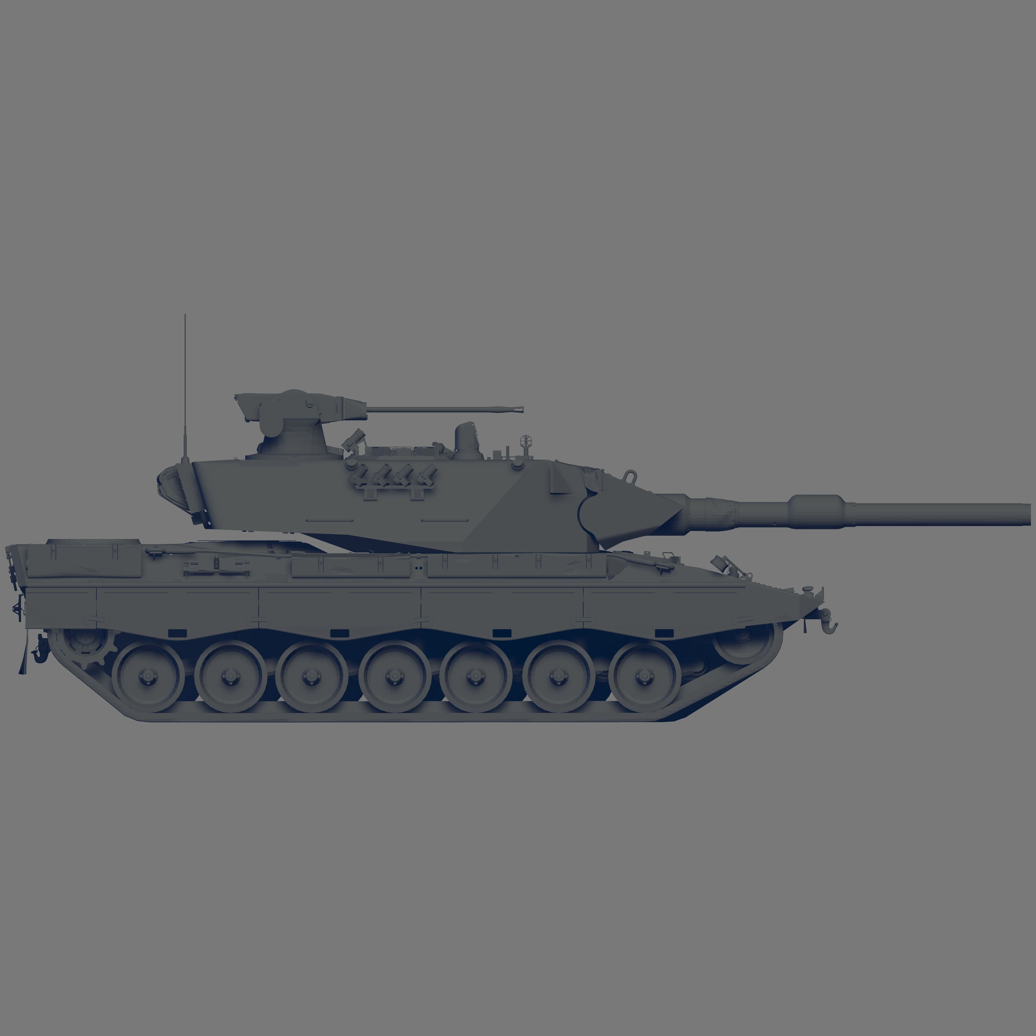 Leopard 2K 3D model | CGTrader