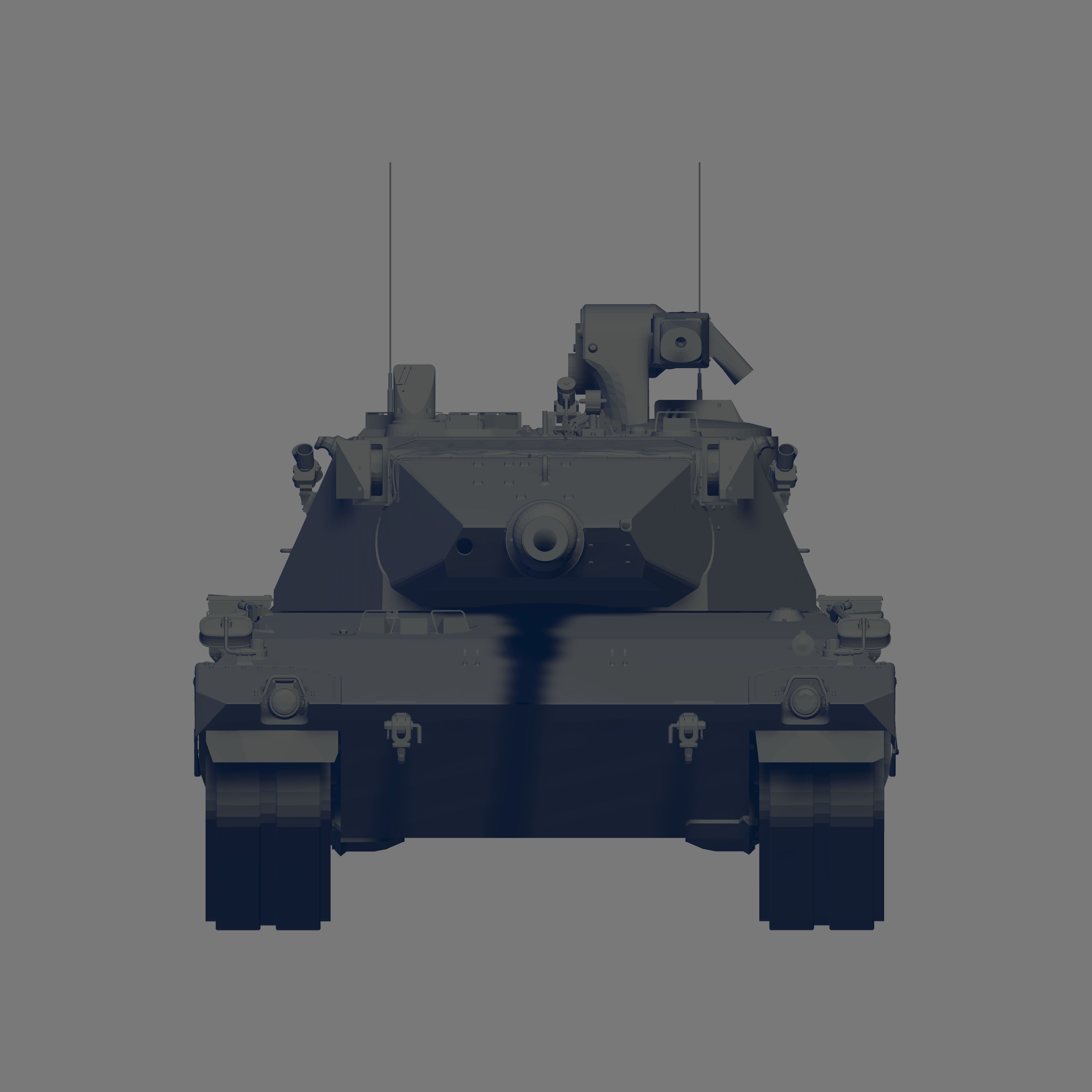 Leopard 2K 3D model | CGTrader