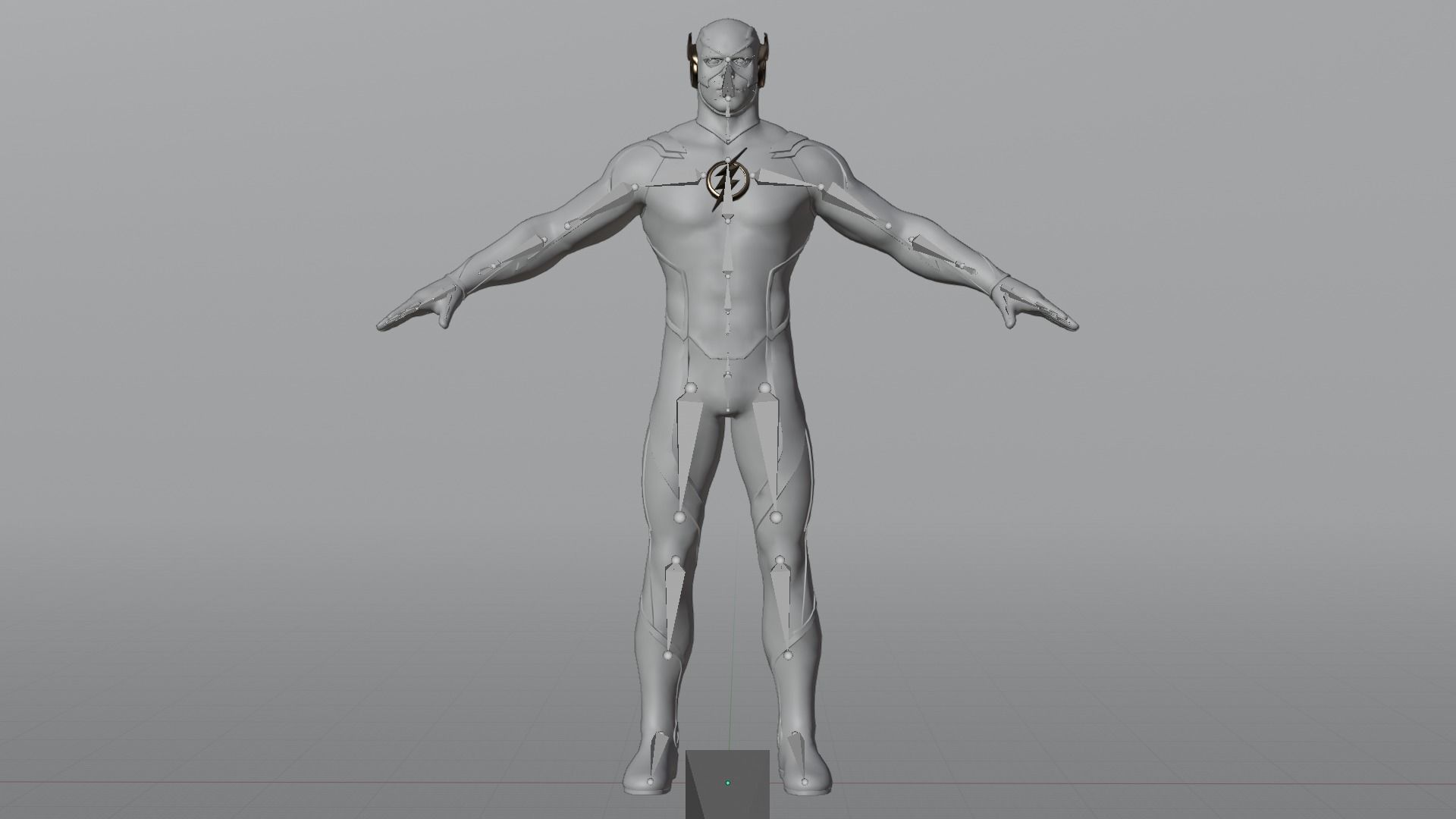 The Flash Rigged 3D Asset - Injustice 3D model rigged | CGTrader