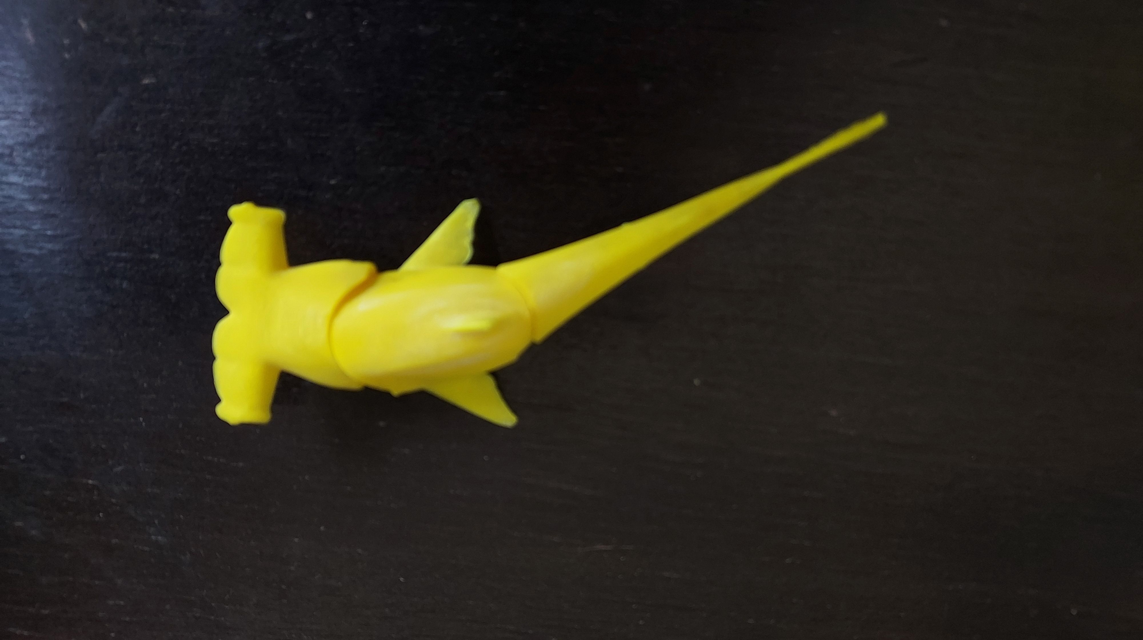 bendable shark 3D model 3D printable | CGTrader