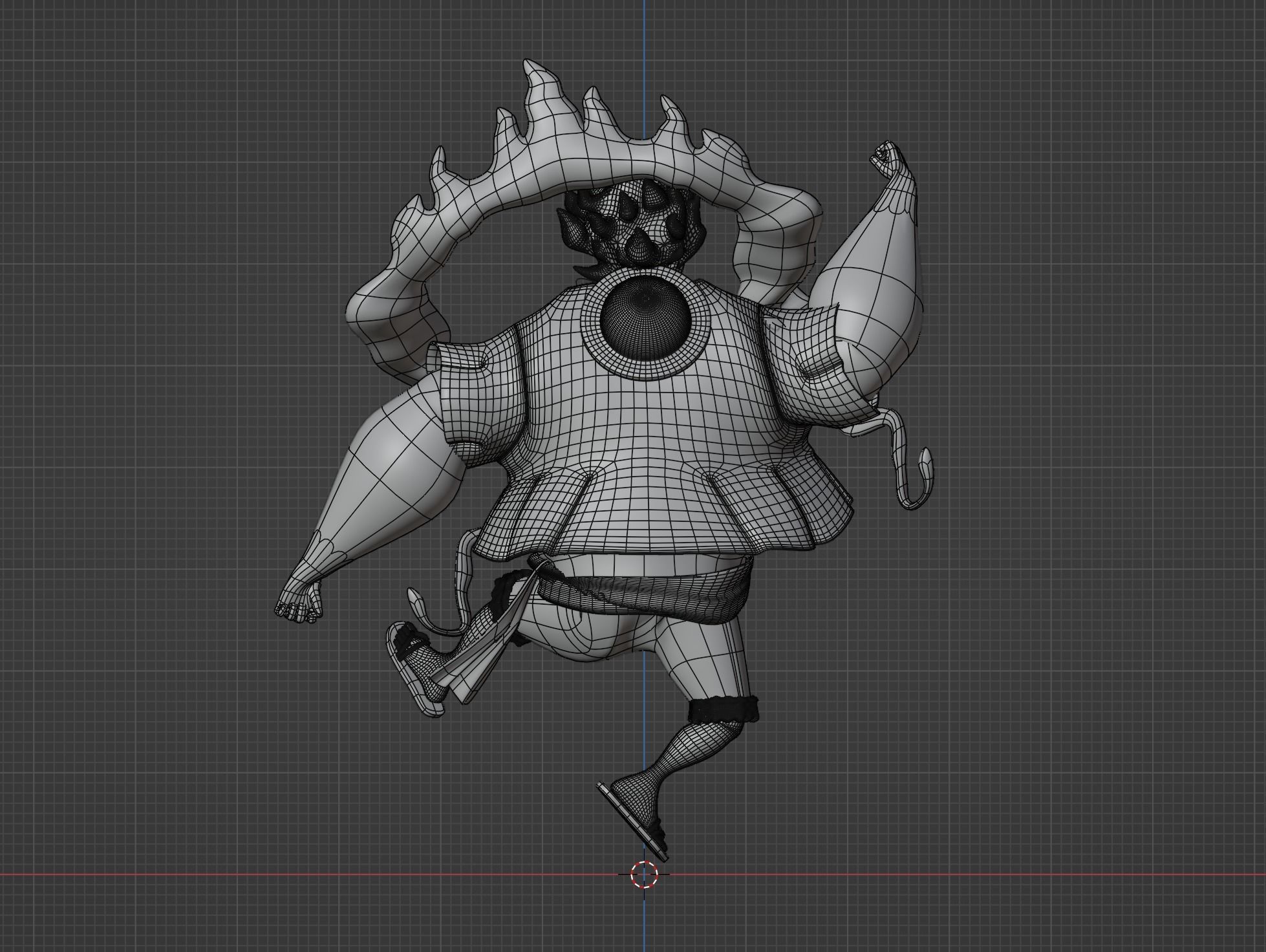 3D model Luffy Gear 5 Muscle - One Piece VR / AR / low-poly | CGTrader