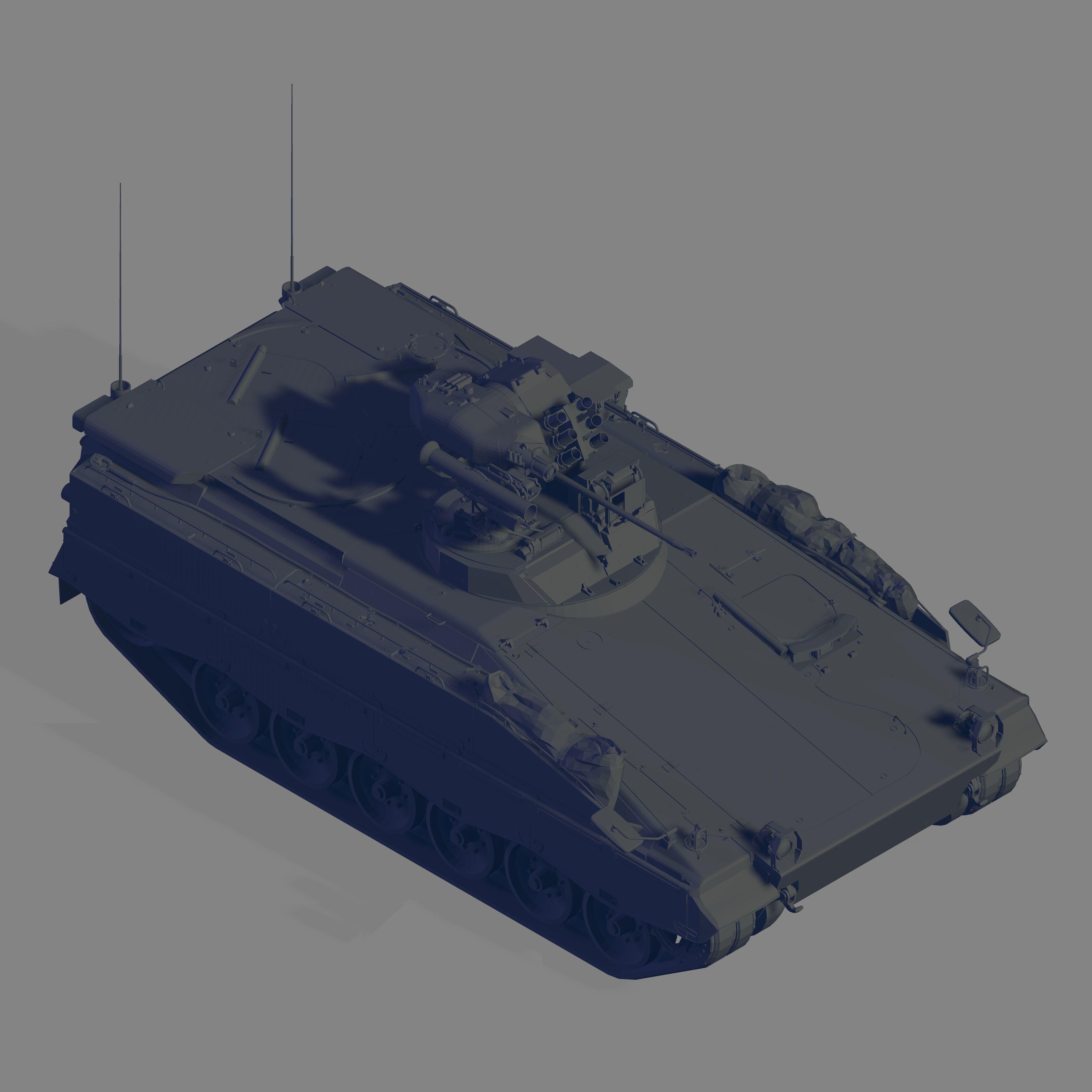 Marder 1A3 3D model | CGTrader