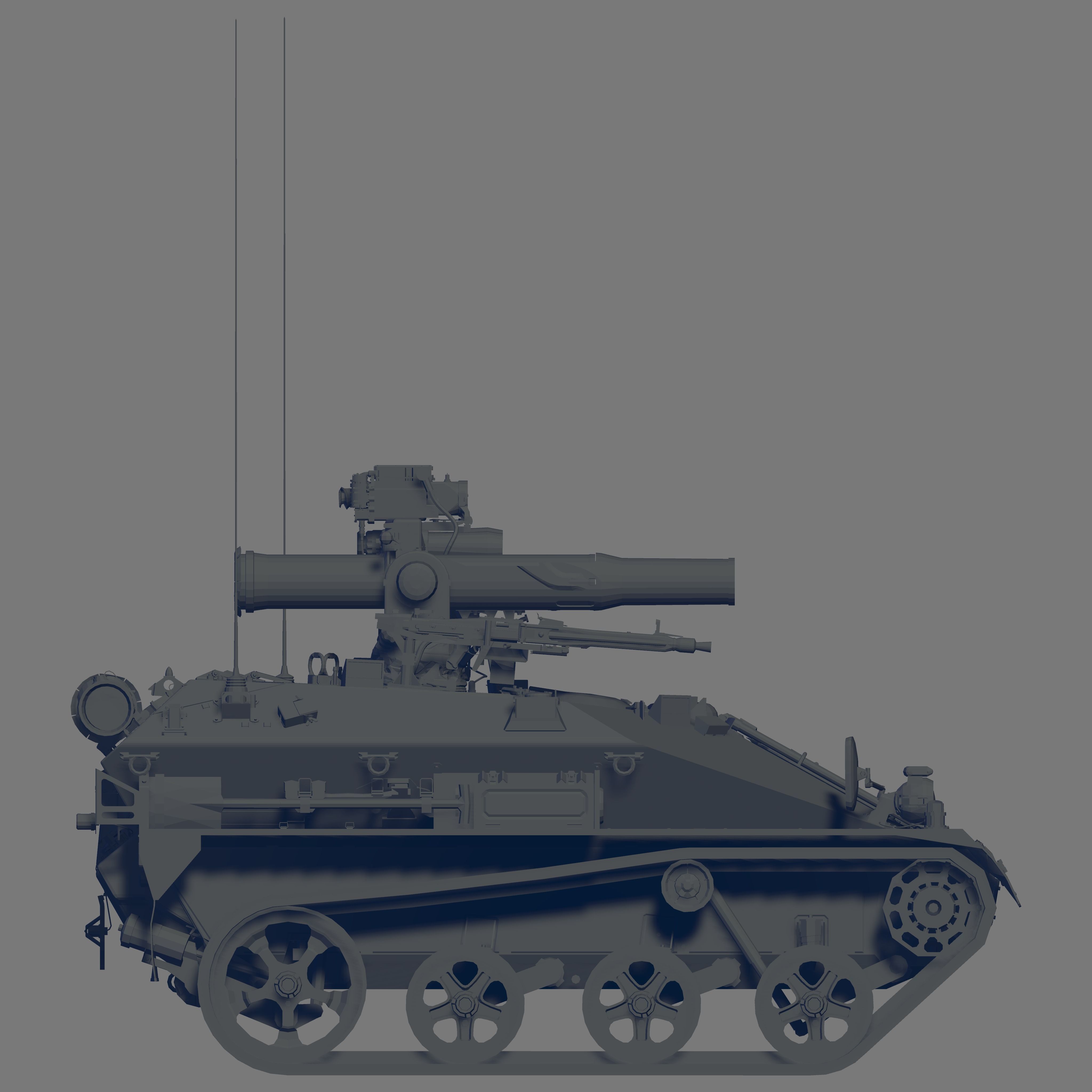 Wiesel 1A2 3D model | CGTrader