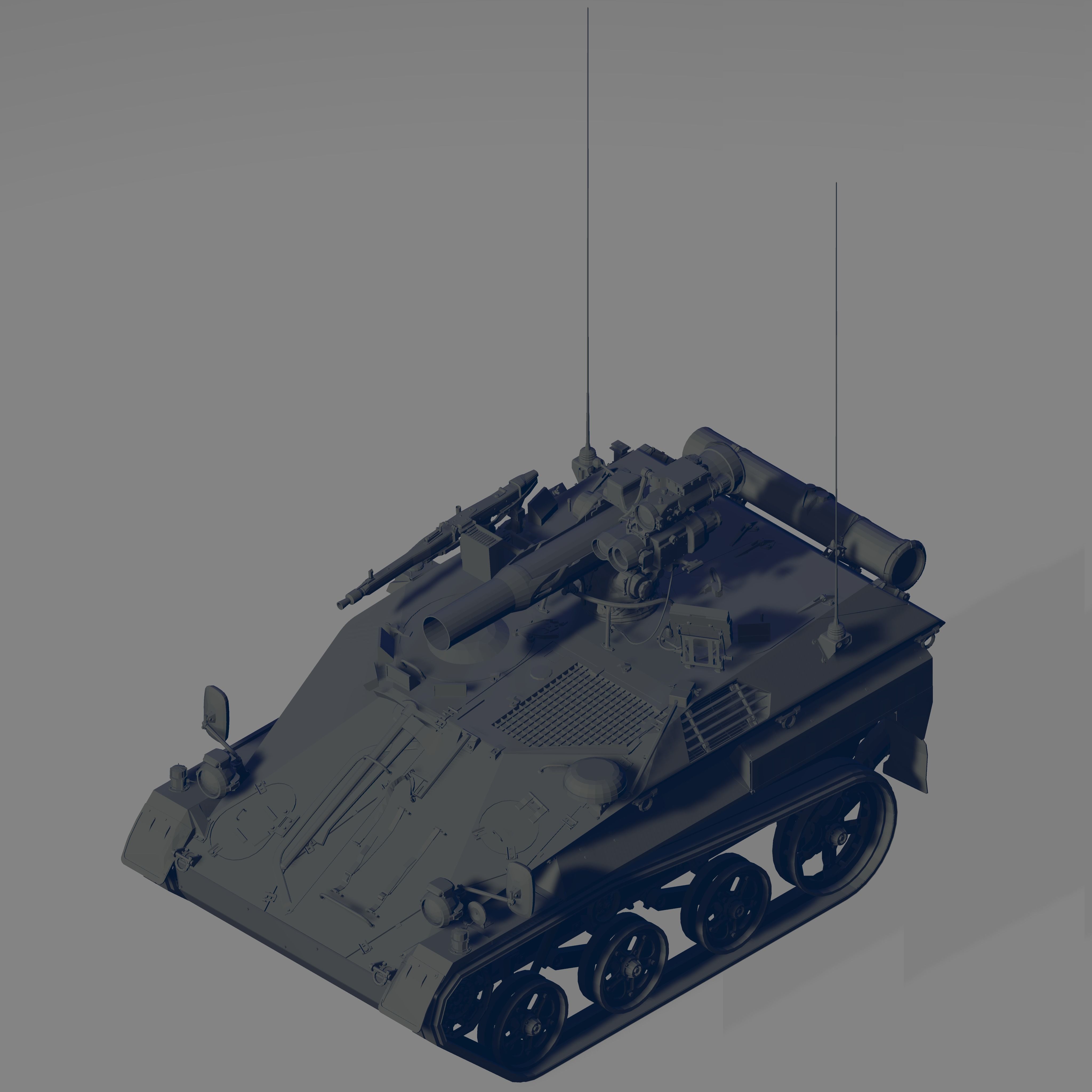 Wiesel 1A2 3D model | CGTrader