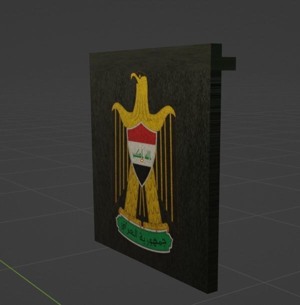 Republican Eagle iraq free VR / AR / low-poly 3D model | CGTrader
