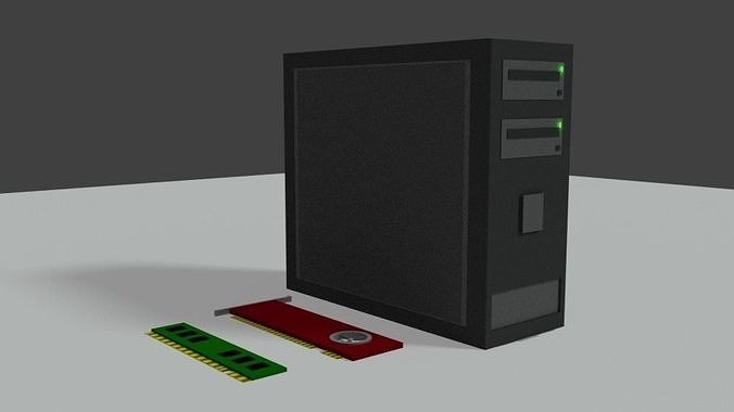 3D model LowPoly-PcPart VR / AR / low-poly | CGTrader