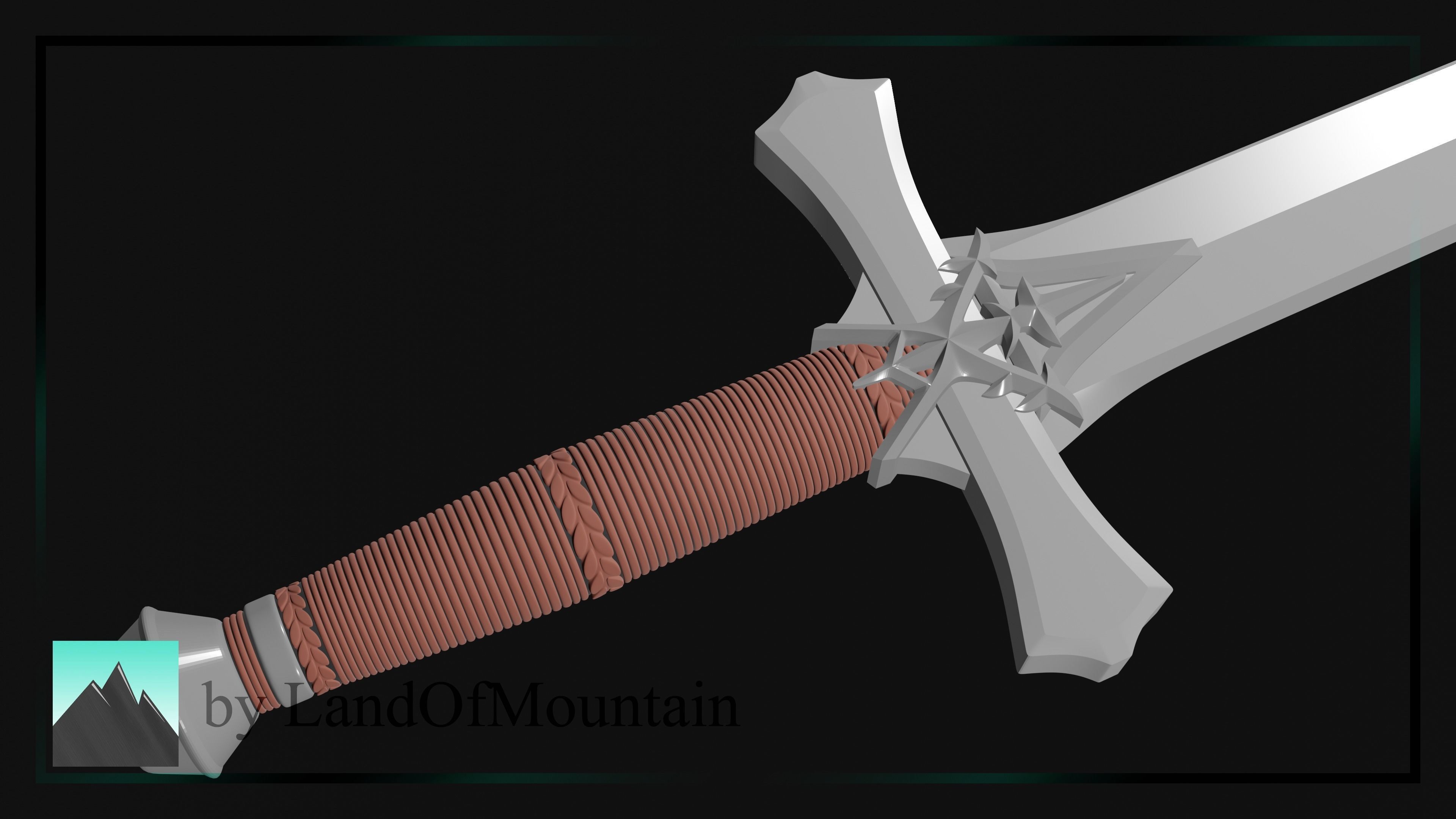 Final Fantasy XVI - Joshua Rosfield - The Burning Thorn Sword 3D model ...