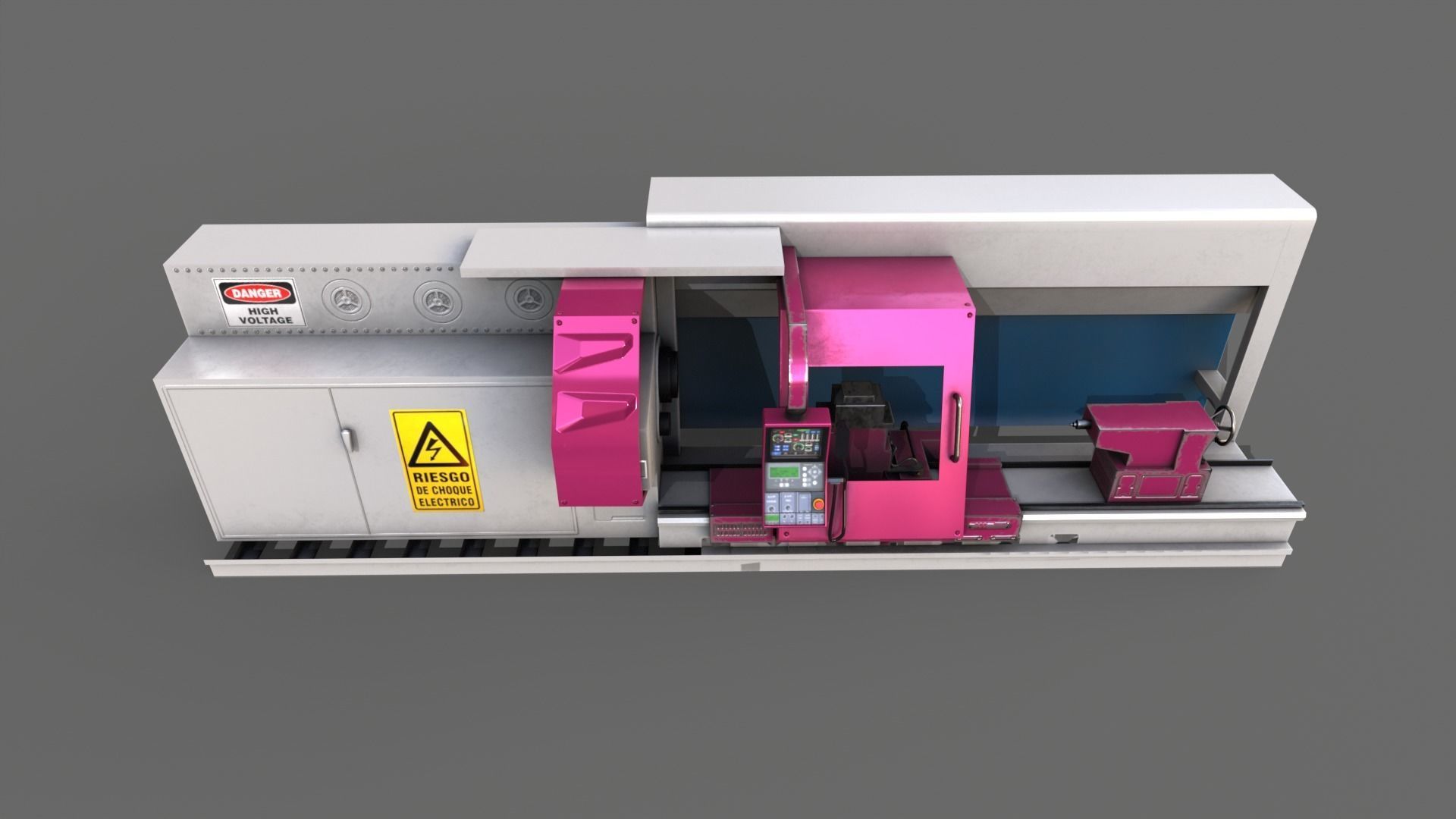 3D model Industrial Machine 3D model 03 VR / AR / low-poly | CGTrader