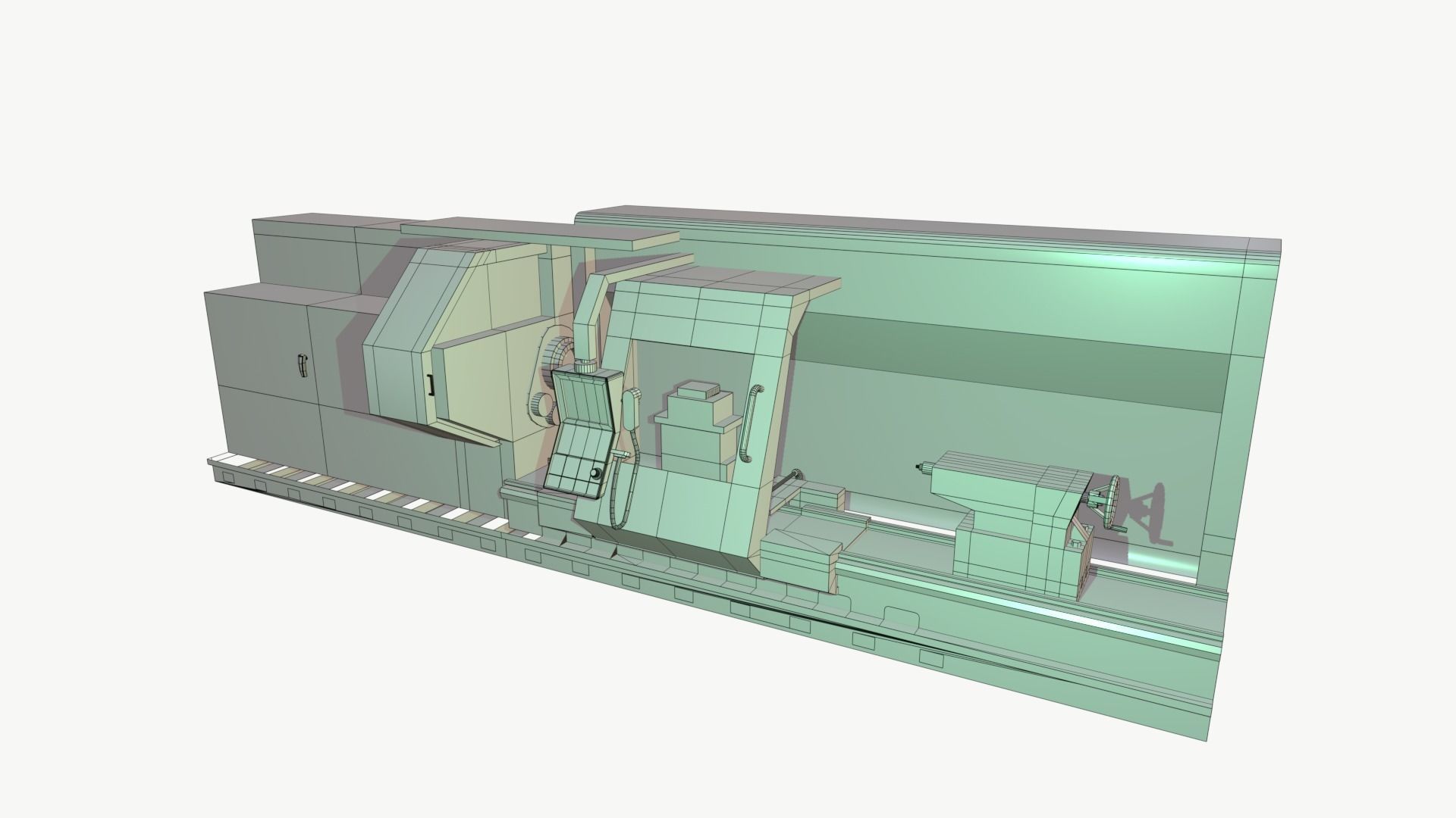 3D model Industrial Machine 3D model 03 VR / AR / low-poly | CGTrader