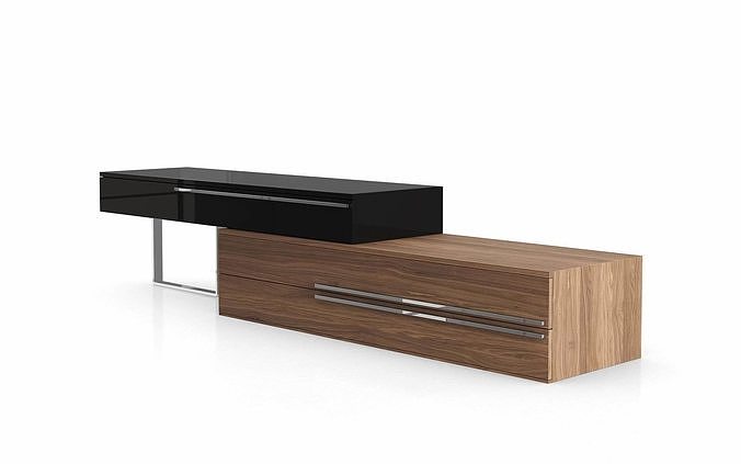 Gramercy Media Console free 3D model | CGTrader