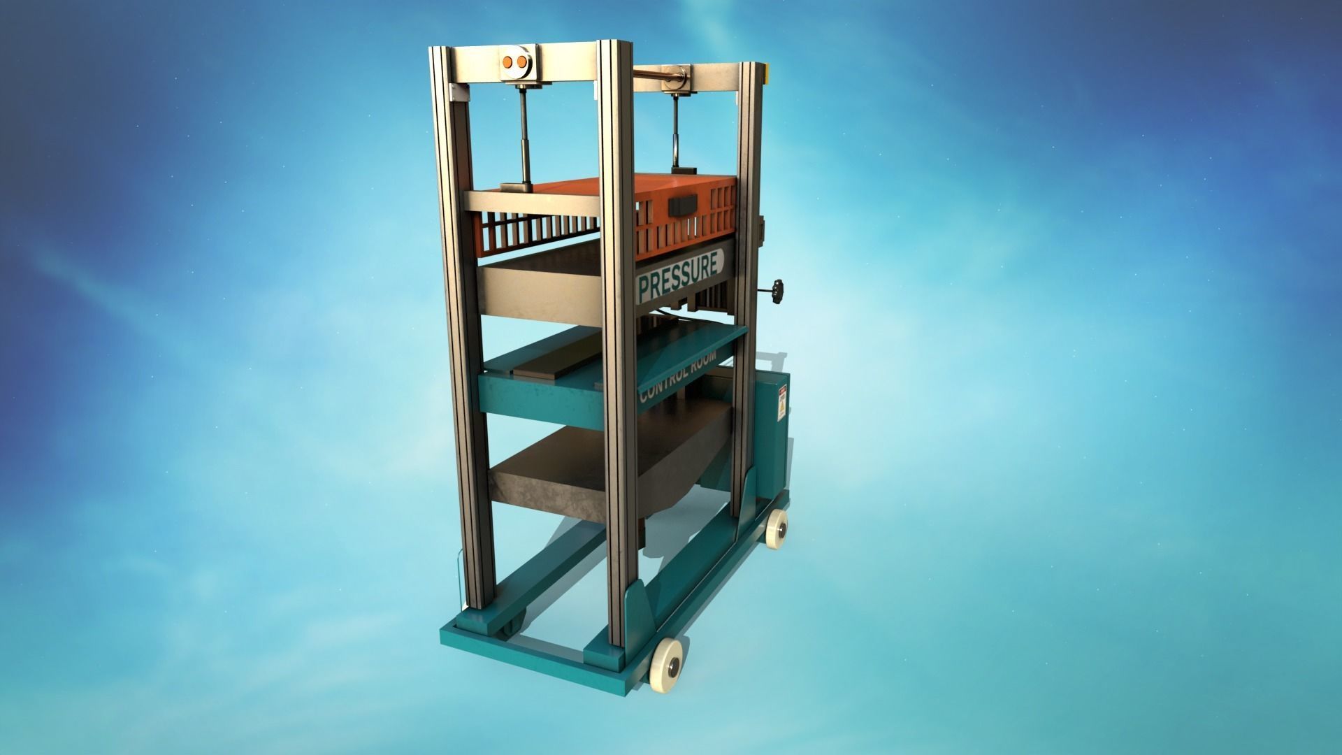 3D model Industrial Machine 3D model 05 VR / AR / low-poly | CGTrader